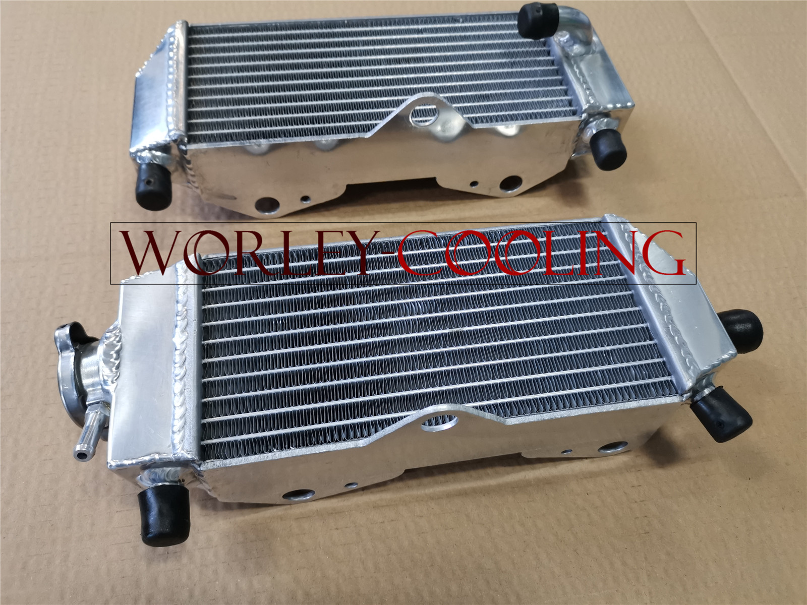 NJ-aluminum radiator for Yamaha YZ125 2005 2006 2007 2008 ALLOY 05 06 ...