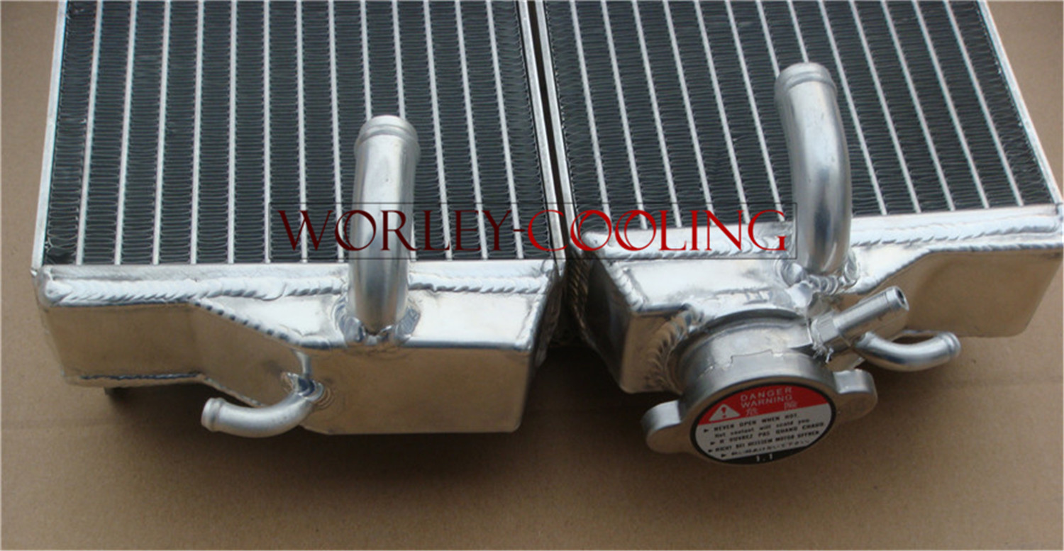 NJ-Aluminum Radiator & RED hose for Honda CR125R CR 125R CR125 2000 ...