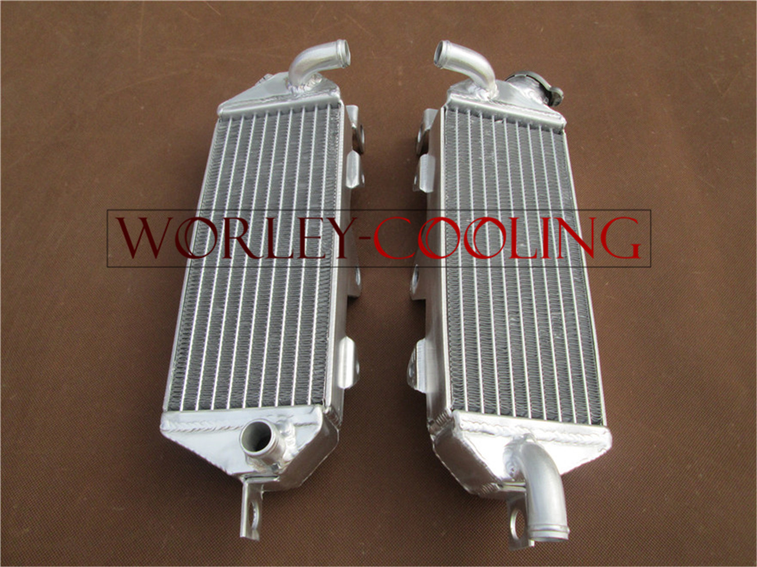 VIC-Aluminum Radiator FOR KAWASAKI KX250 1985 1986 Right+ Left 85 86 KX ...