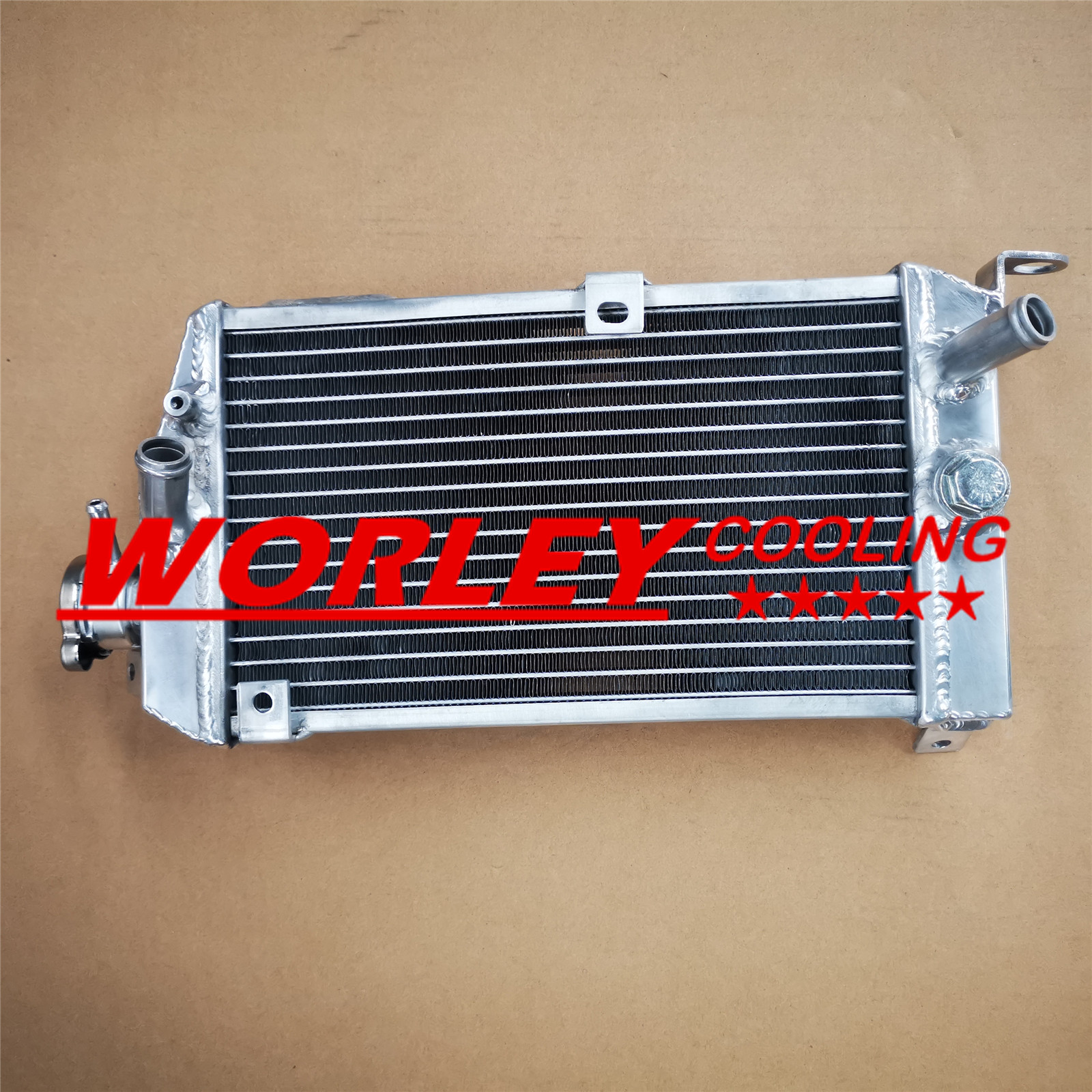 CA-Aluminum Radiator FOR Kawasaki KLR 650 KLR650 Camo KL650E 2015 16 17 ...