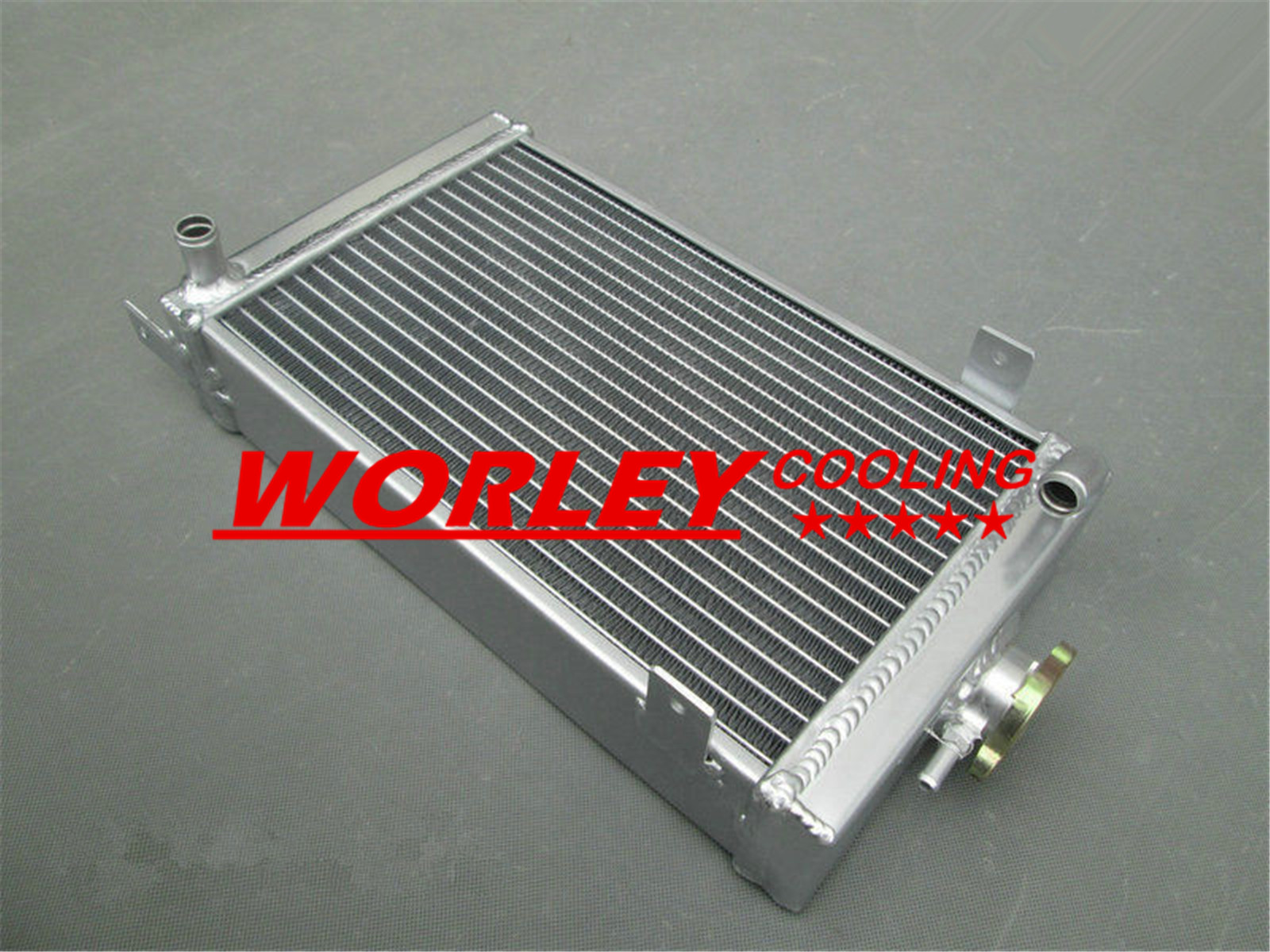 44mm ALUMINUM RADIATOR For Go-Kart Karting Gearbox Shifter Karts Kart ...