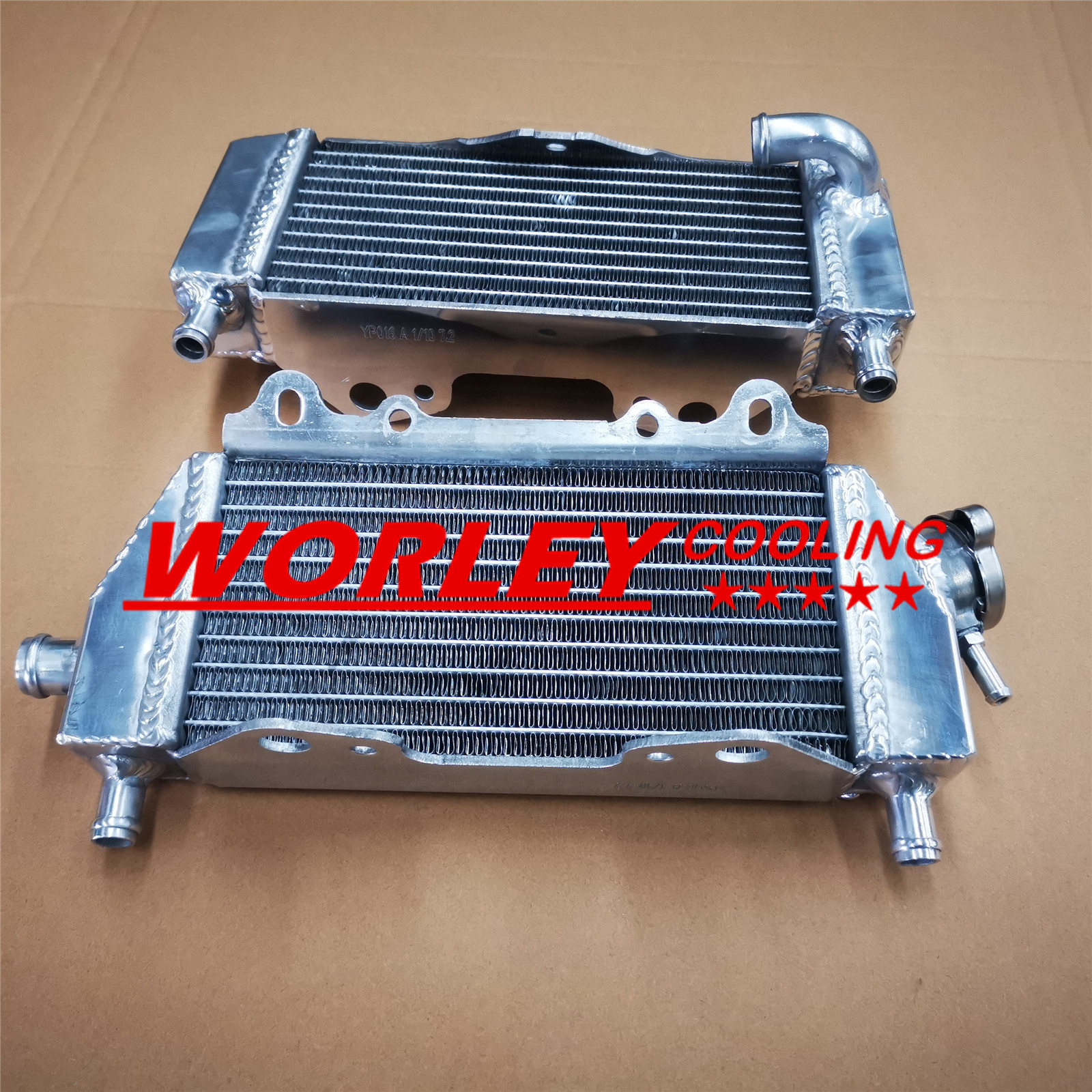 CA-Aluminum radiator for Kawasaki KX 250 kx250 2-stroke 2003 2004 03 04 ...
