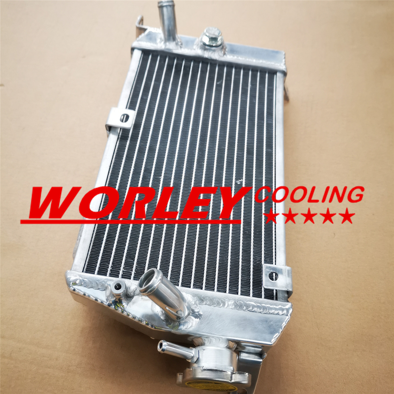 CA-Aluminum Radiator FOR Kawasaki KLR 650 KLR650 Camo KL650E 2015 16 17 ...