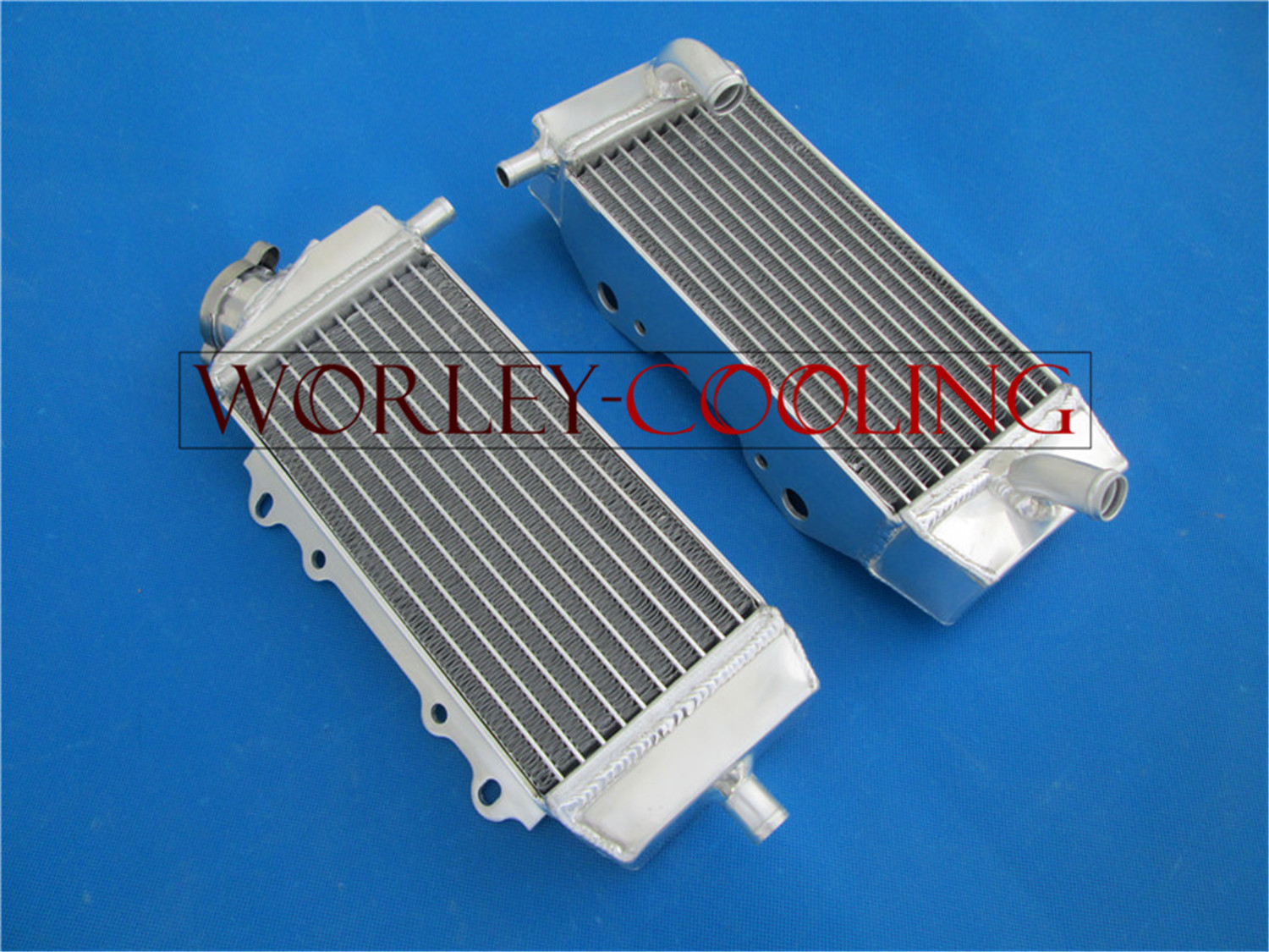 NJ-Aluminum Radiator for Kawasaki KXF250 KX250F KXF 250 2004 2005 KX ...