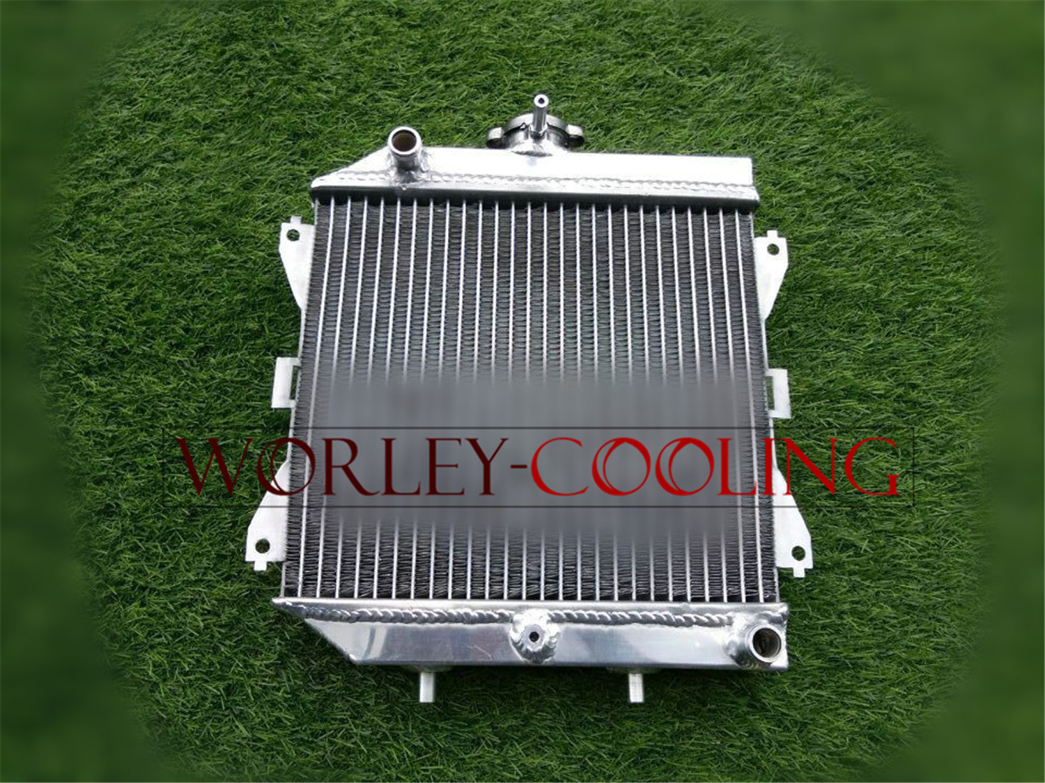 VIC-Aluminum radiator for HONDA Rancher TRX420 2007-2014 / TRX500 2012 ...