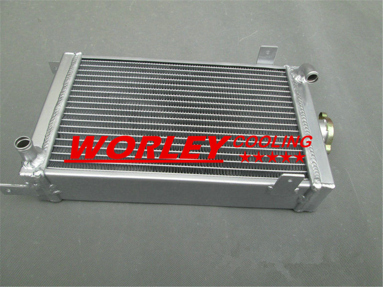 44mm ALUMINUM RADIATOR For Go-Kart Karting Gearbox Shifter Karts Kart ...