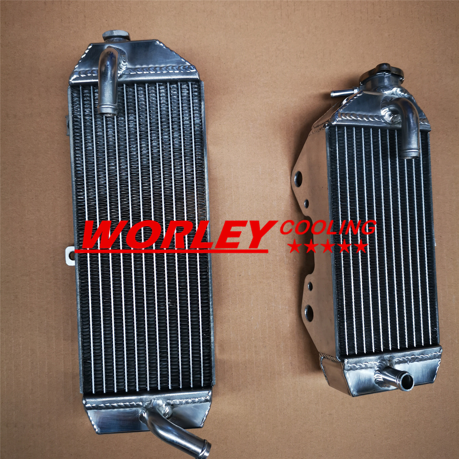 VIC-Full Aluminum alloy radiator for Kawasaki KX250F 2017 2018 17 18 ...