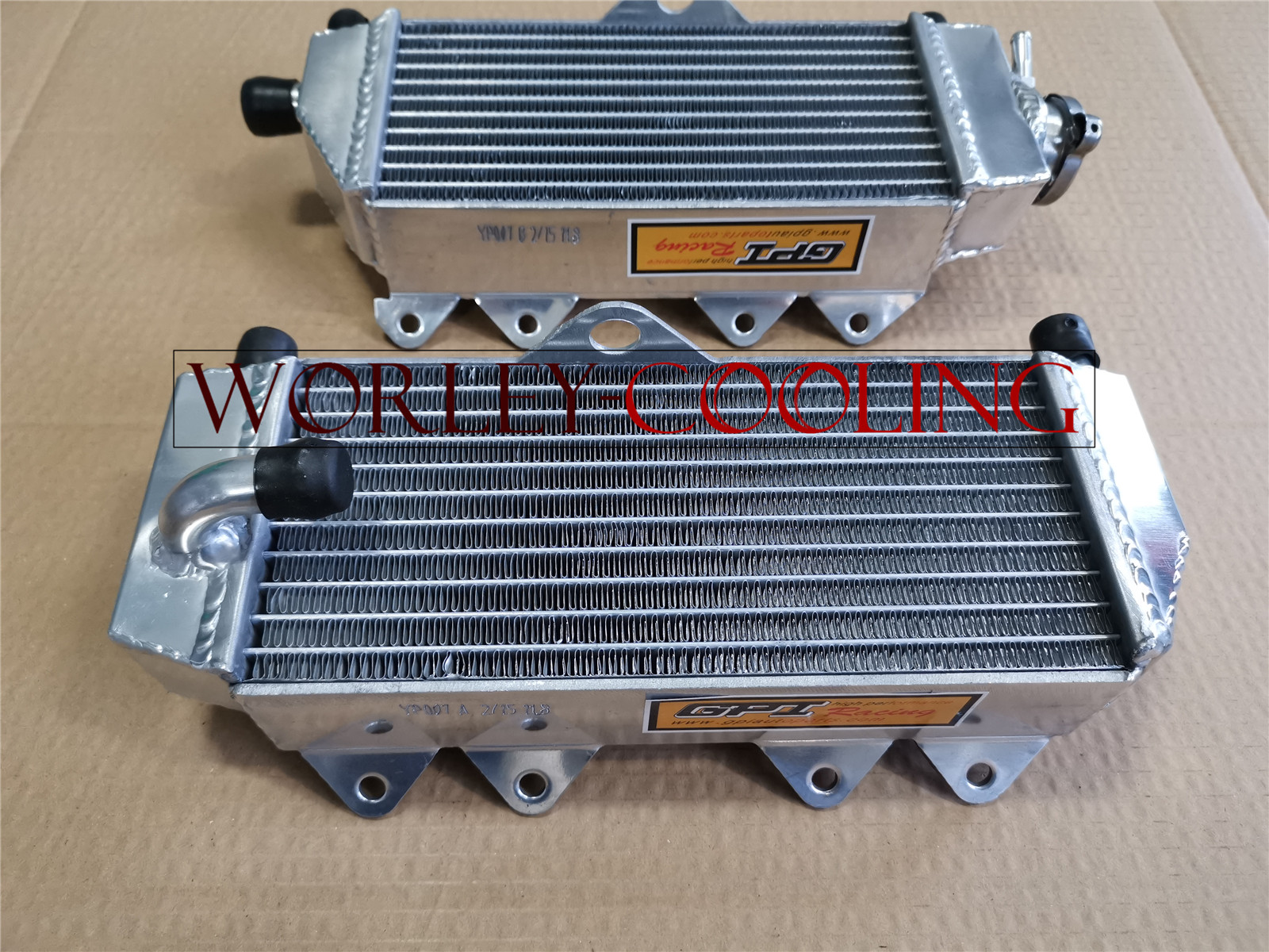 Aluminum Radiator for 2005-2023 Yamaha YZ125 YZ 125 YZ125X 06 07 08 09 ...