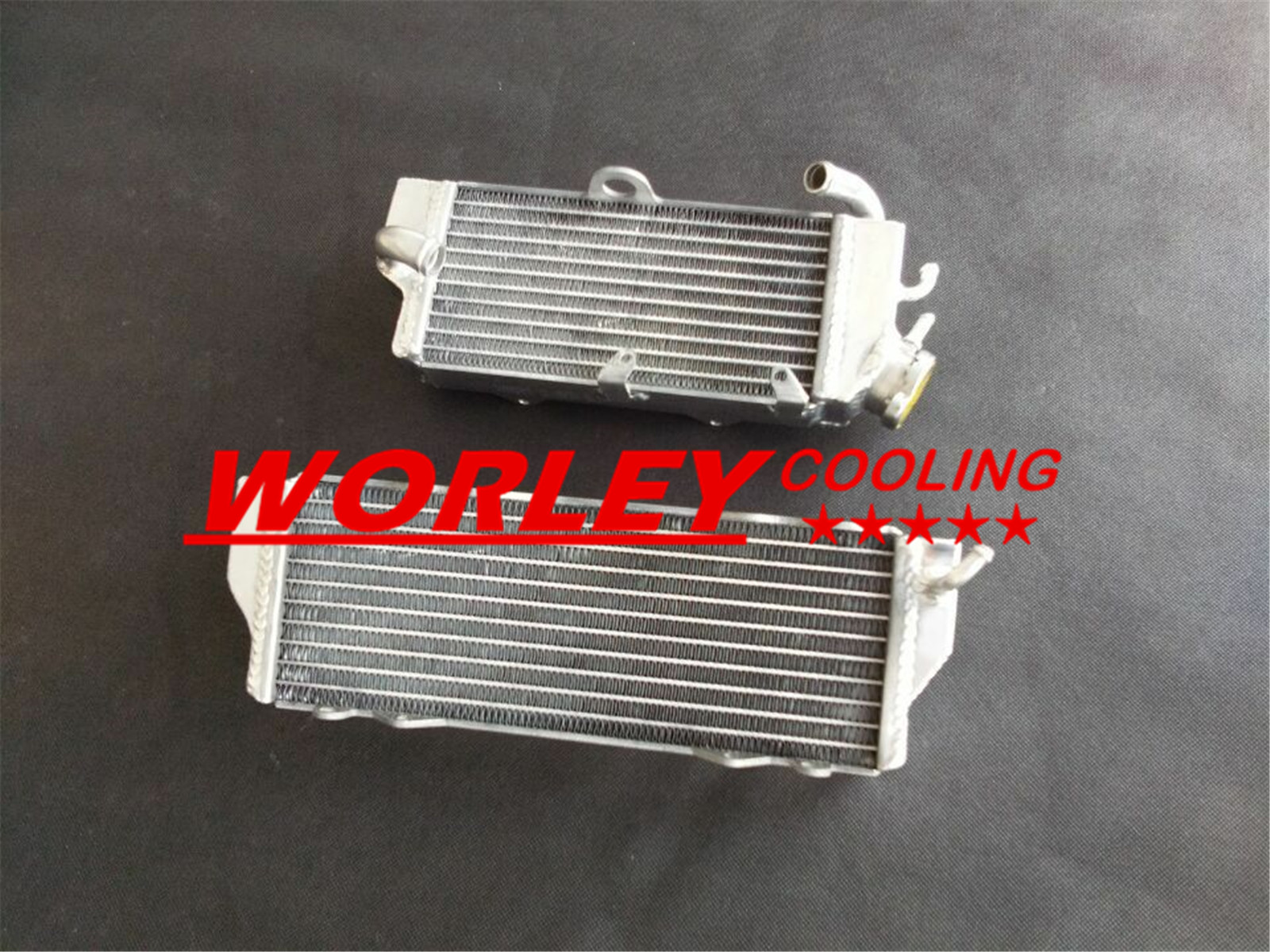 VIC-Aluminum radiator for HM CRM F125X DERAPAGE RR 4T 2010-2017 11 12 ...