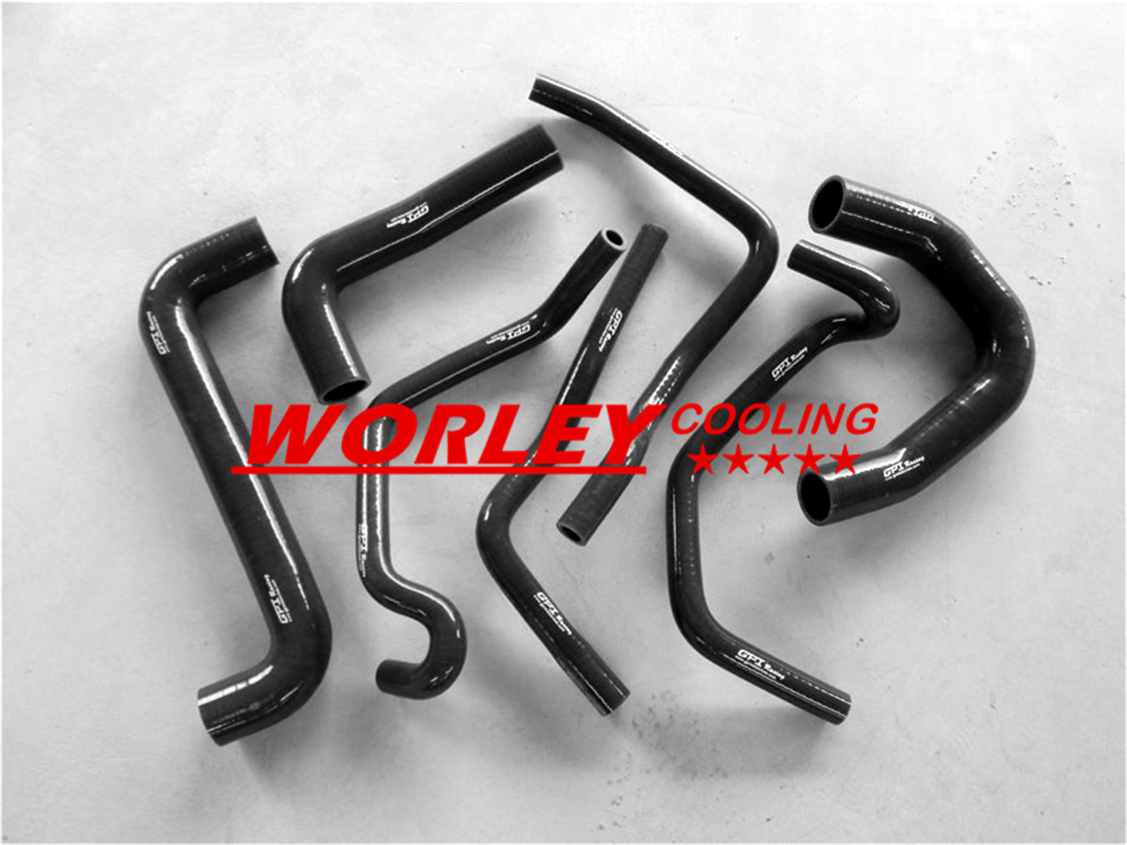 VIC-For COMMODORE VY V8 5.7L LS1 Silicone radiator heater hose BLACK 02 ...