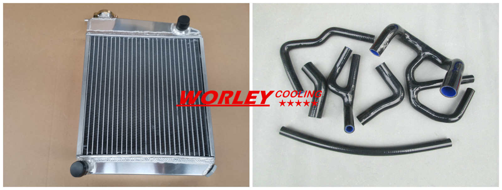 VIC-Aluminum radiator for AUSTIN ROVER MINI 1275 GT 1959-1997 Manual ...