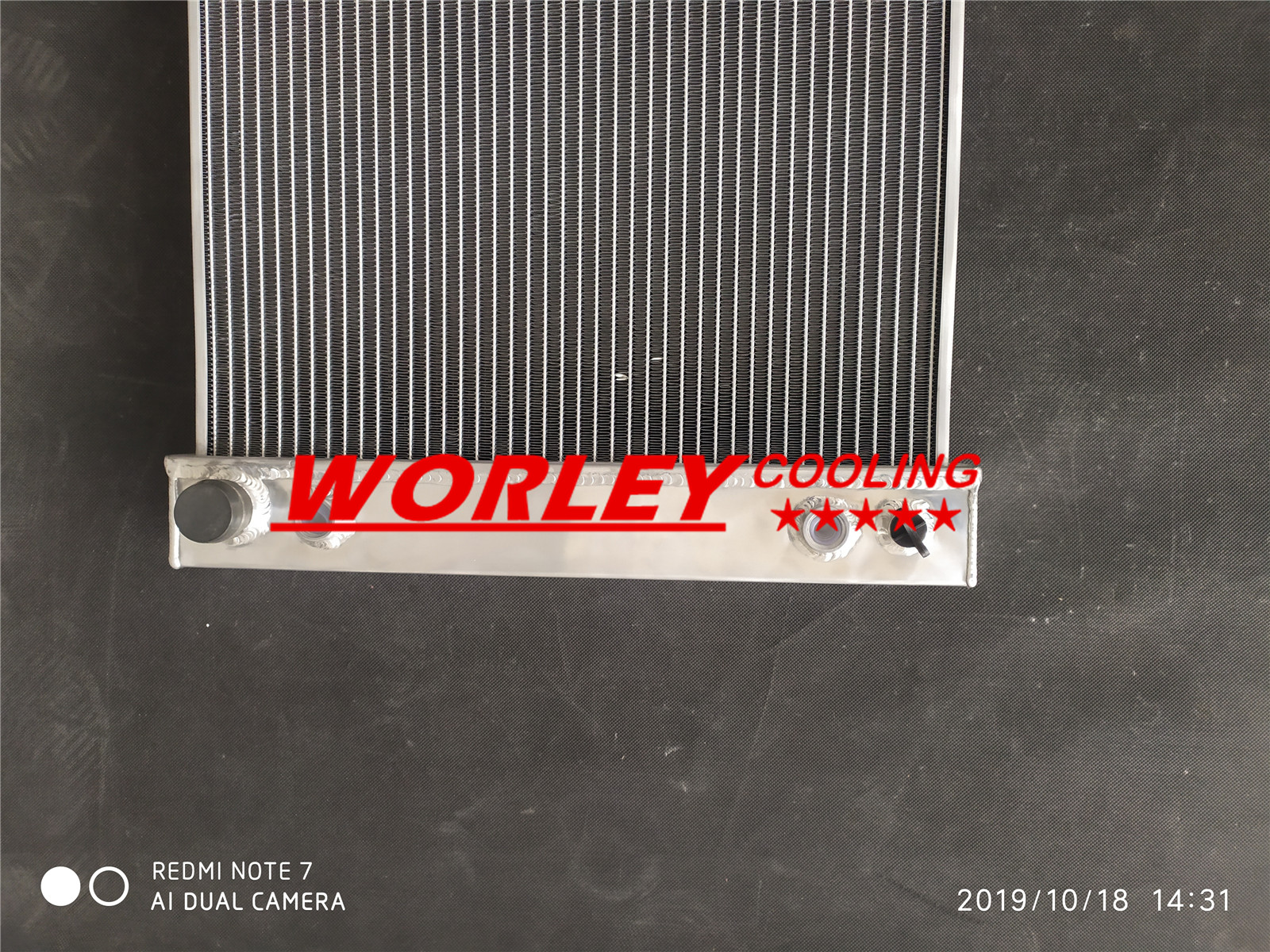 NJ-3Row Aluminium Radiator For 1994-1995 Chevy/GMC C/K Pick Up 4.3L V6 ...