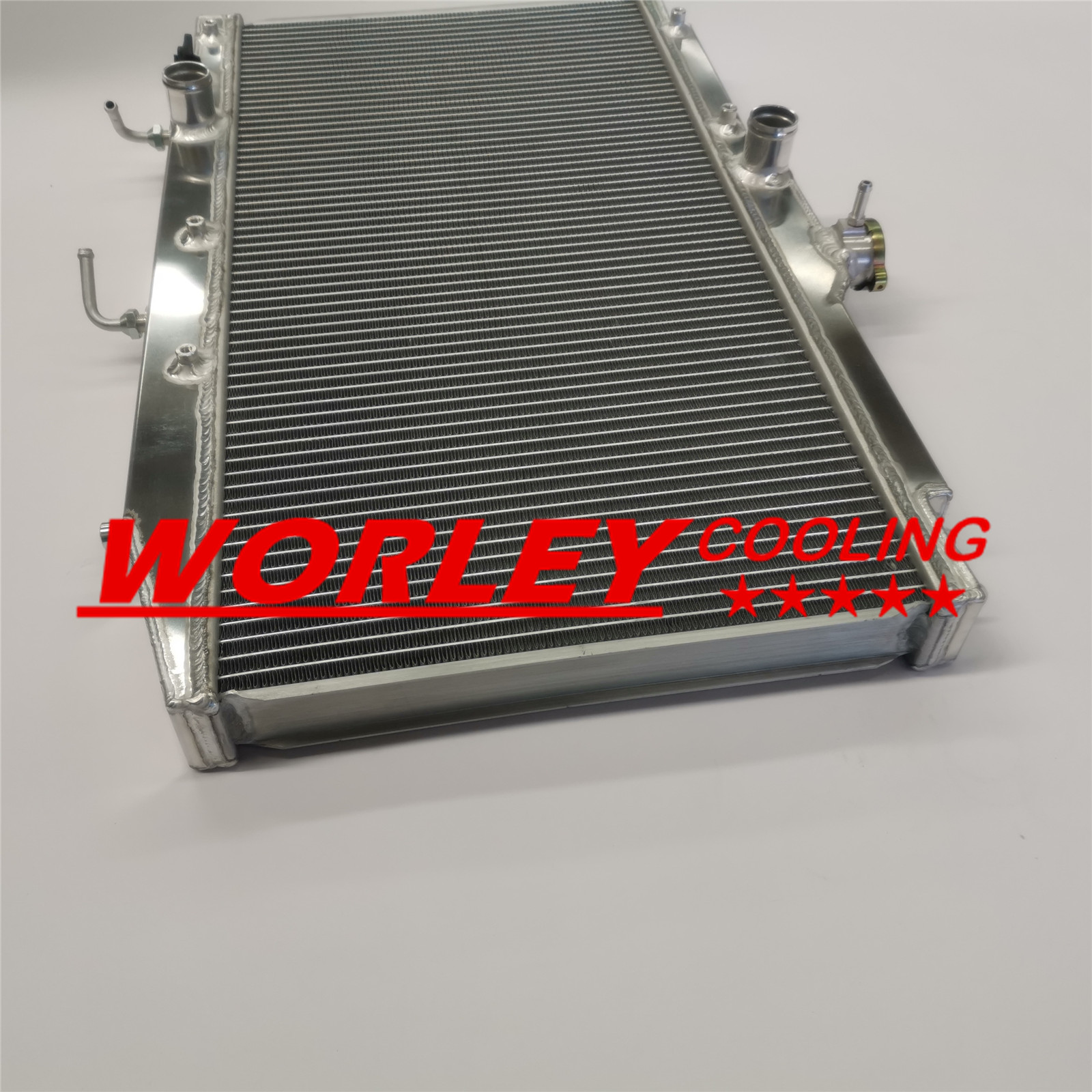 VIC-Aluminum Radiator for Toyota Corolla AE90 AE92 AE94 89-94 90 91 92 ...