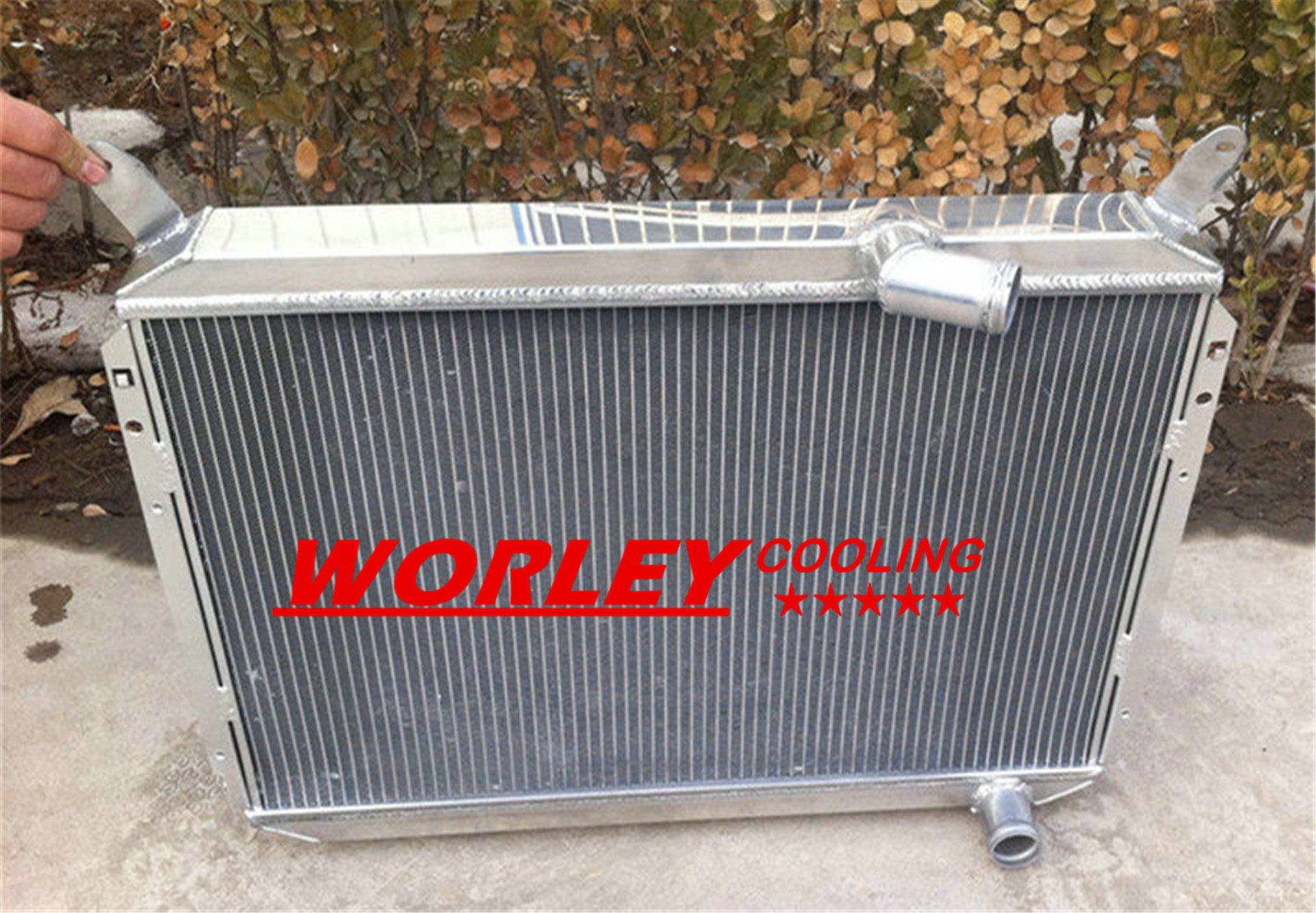 VIC-3 Row Aluminum Radiator for Nissan 300ZX VG30 Turbo 3.0L V6 1984-89 ...