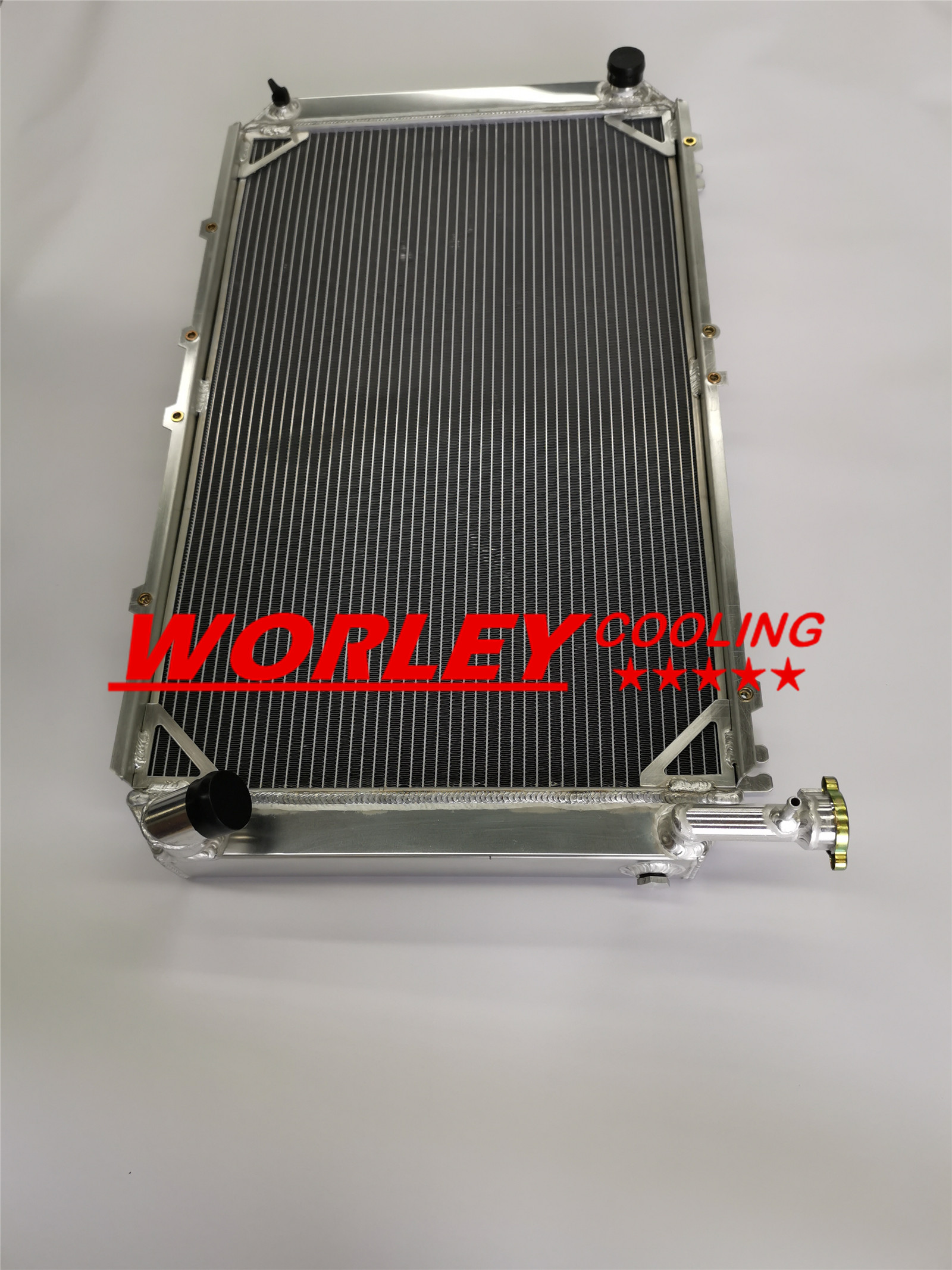 3 ROW Aluminum racing radiator for Nissan GQ PATROL Y60 4.2L petrol MT ...