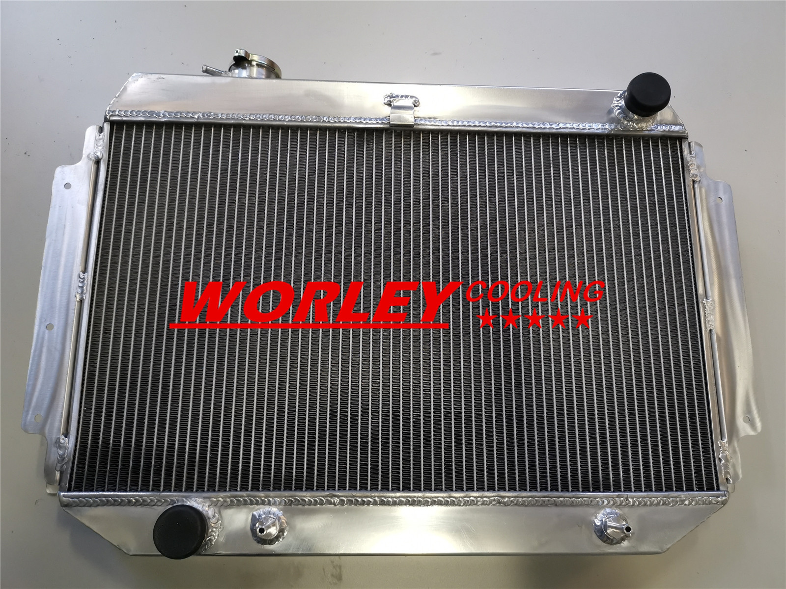 QLD-Aluminum Radiator For HOLDEN HQ HJ HX HZ V8 Kingswood 253 & 308 AT ...