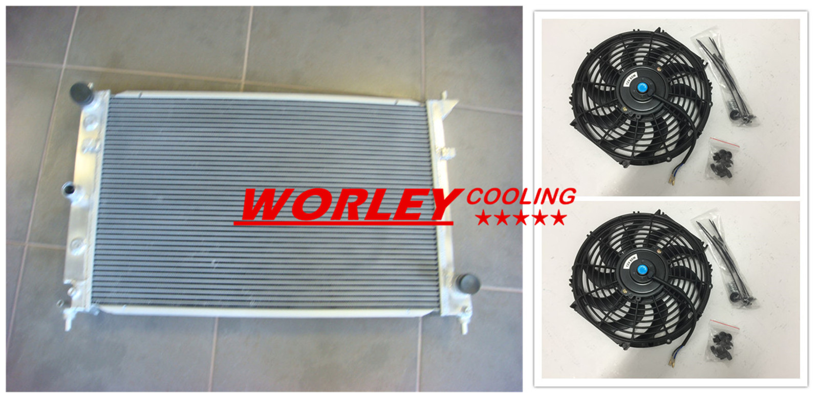 CA-Aluminum Radiator for Ford Falcon BA BF V8 Fairmont XR8 & XR6 Turbo ...