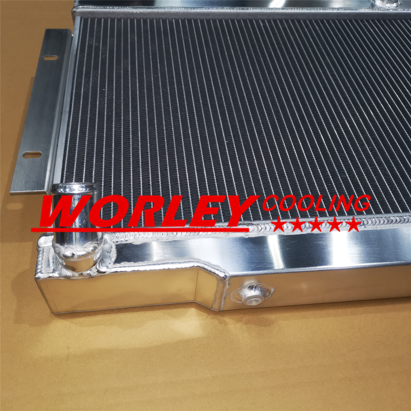CA-3 Row Aluminum Radiator for Jeep CJ5 CJ6 CJ7 3.8L 4.2L 5.0L 1970 ...