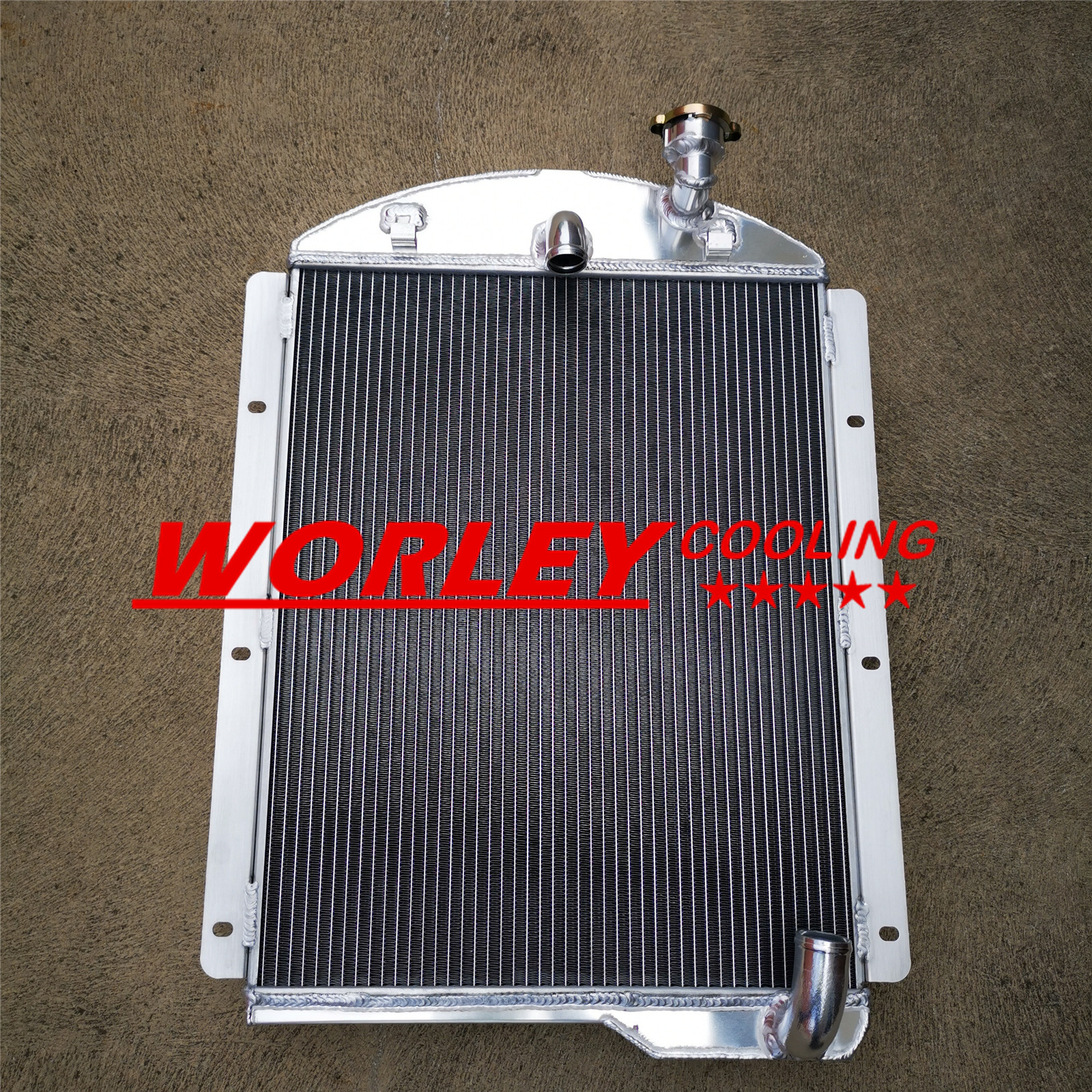 QLD-3Row Aluminum Radiator For 1941-46 Chevy Truck With Chevy ...
