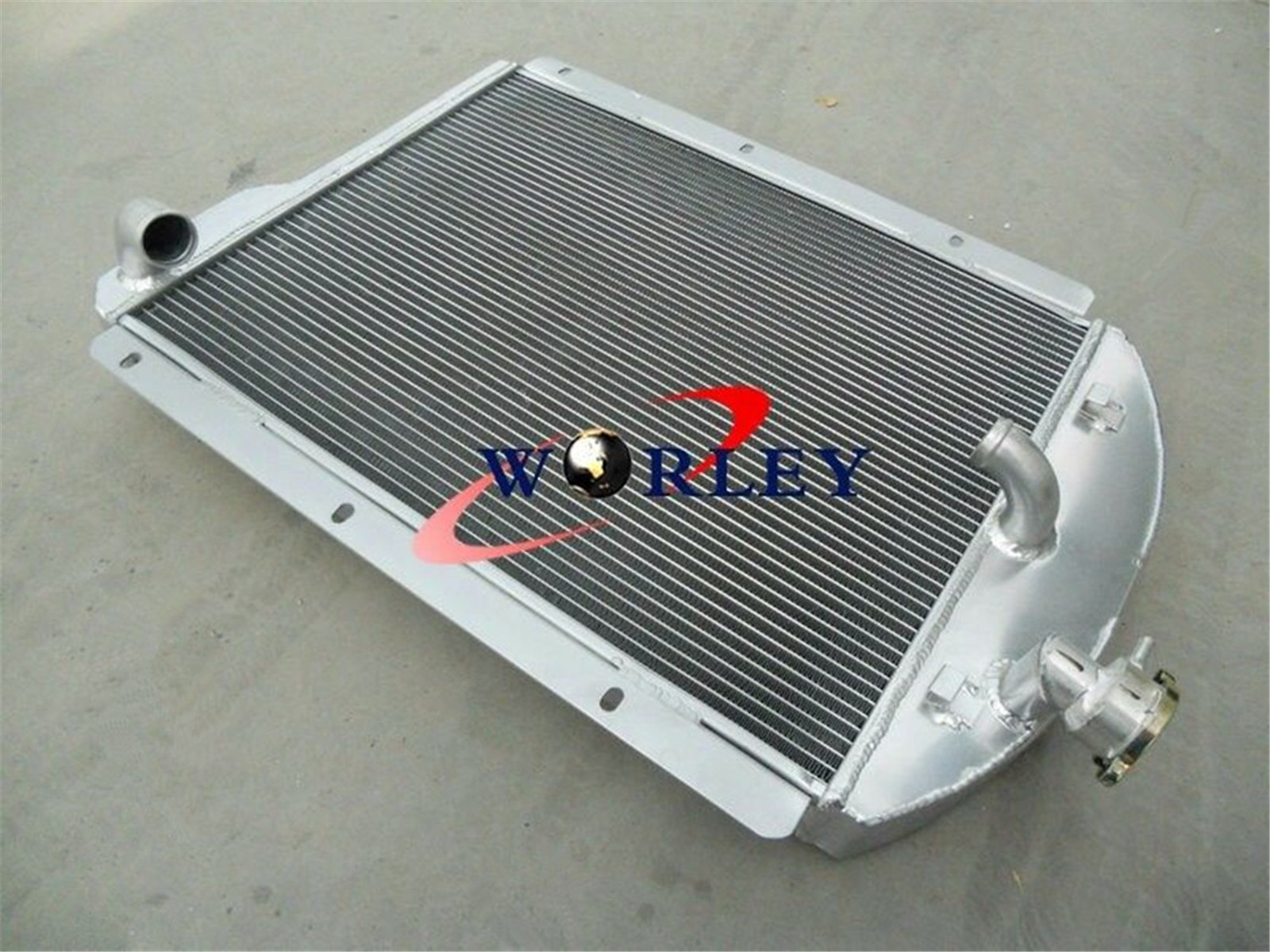NJ-3Row Aluminum Radiator For 1941-46 Chevy Truck With Chevy Conversion ...