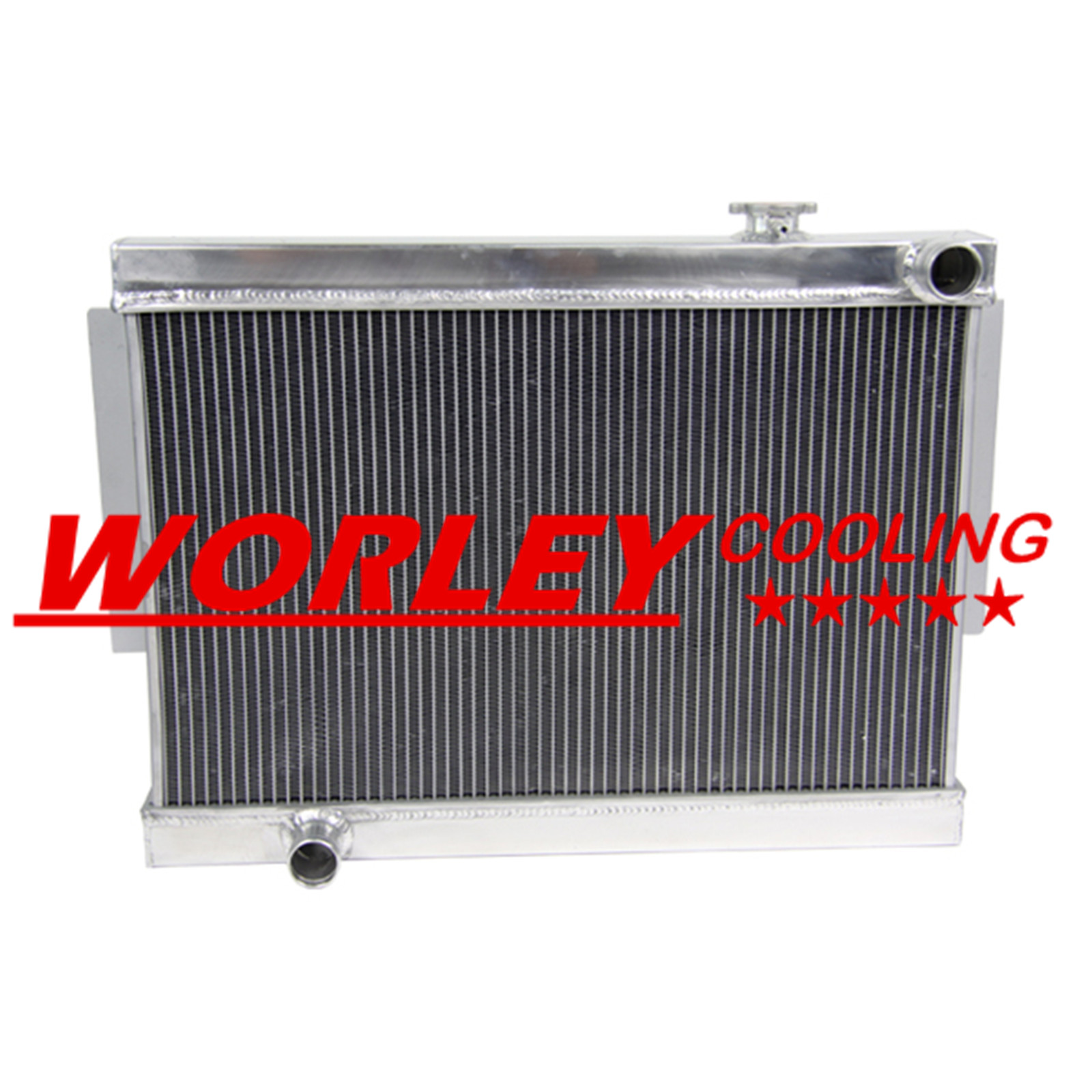 QLD-3 ROW Aluminum Radiator for Holden Torana LH LX V8 core width 610mm ...
