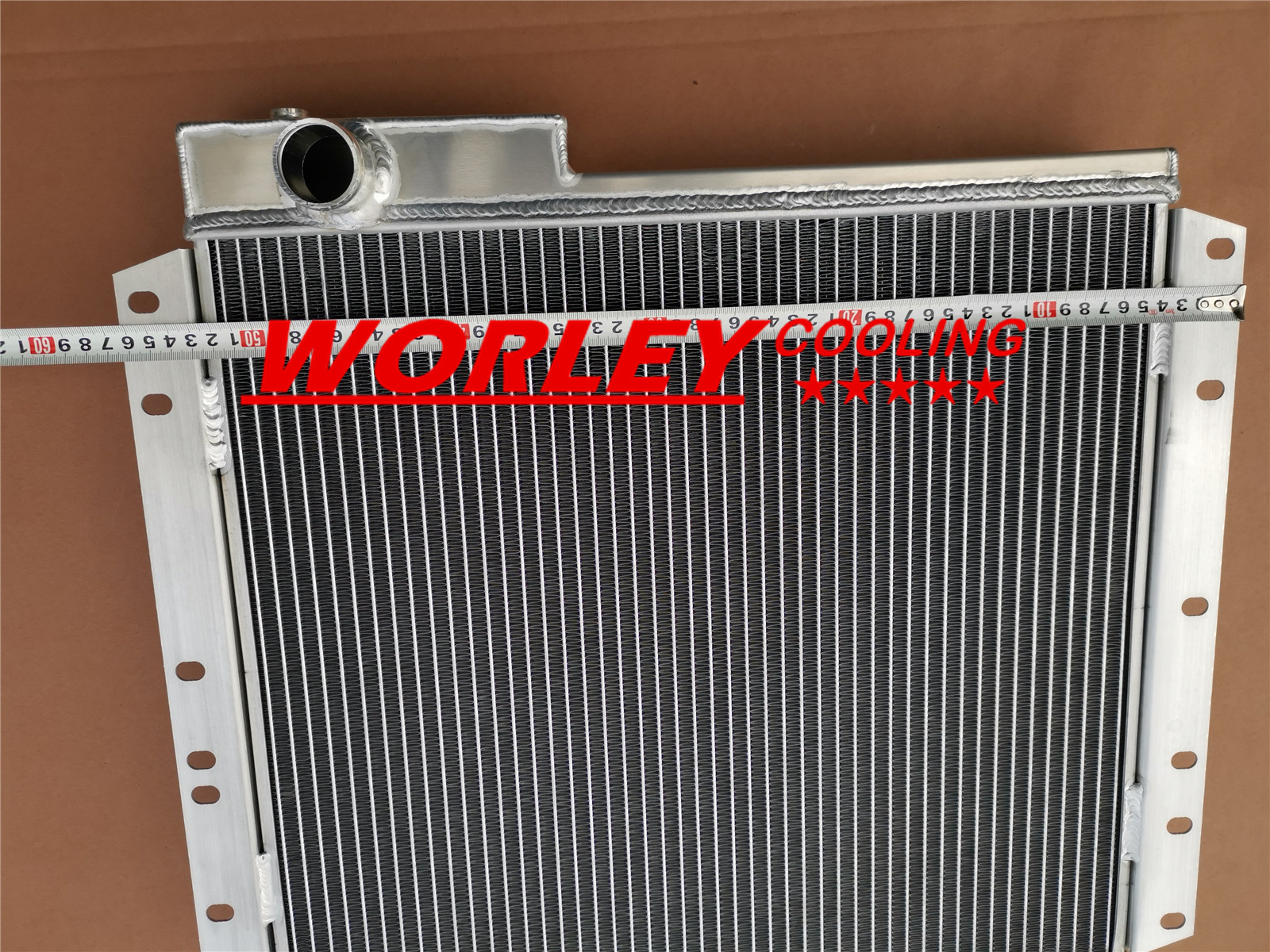 CA-3 Rows Aluminum Radiator For Toyota FJ40 FJ45 PETROL LandCruiser ...