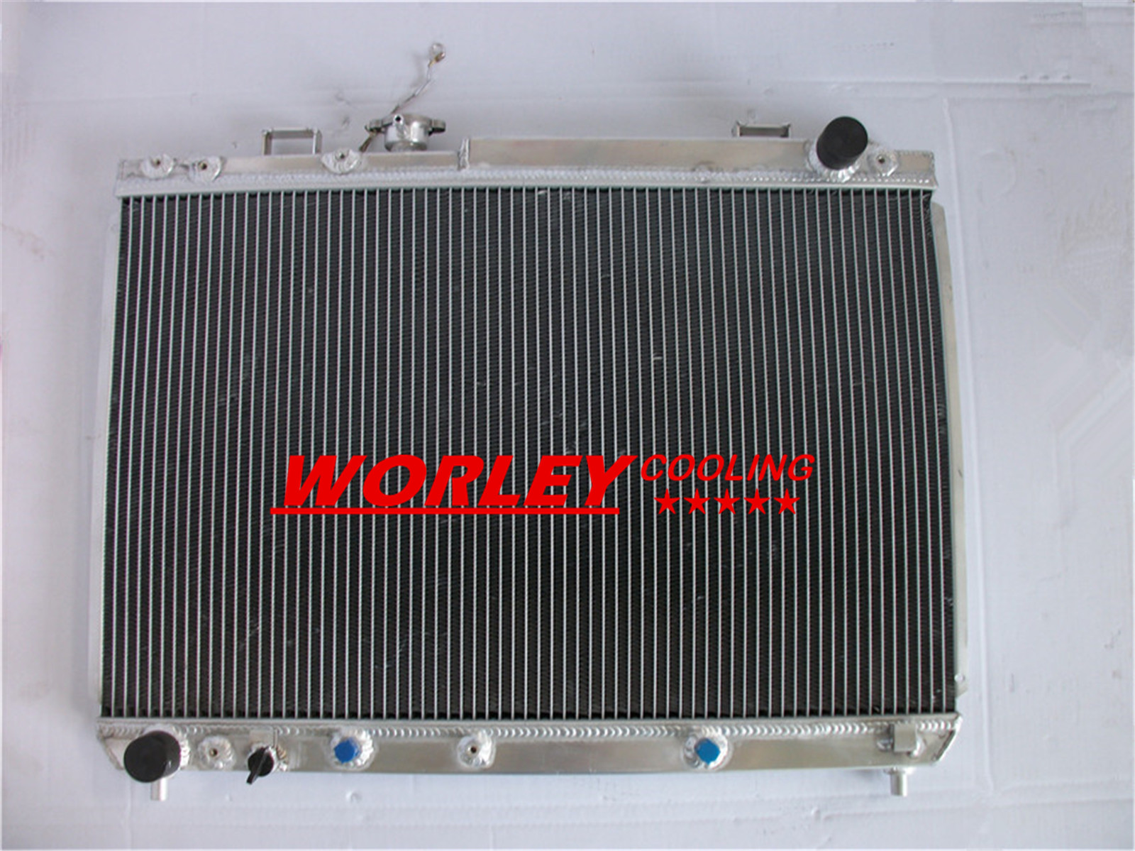 ALUMINUM RADIATOR for TOYOTA TOWNACE SBV KR42/43R / SPACIA SR40 VAN 95 ...