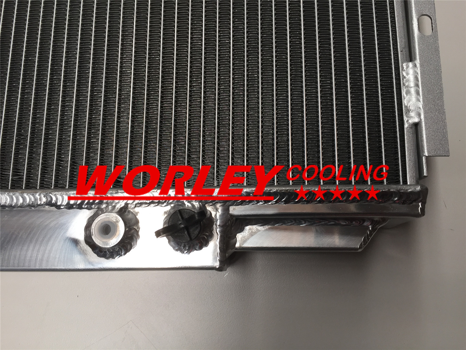 ALUMINUM RADIATOR FOR Mustang Ranchero Torino 67-70 68 69 1967 1968 ...