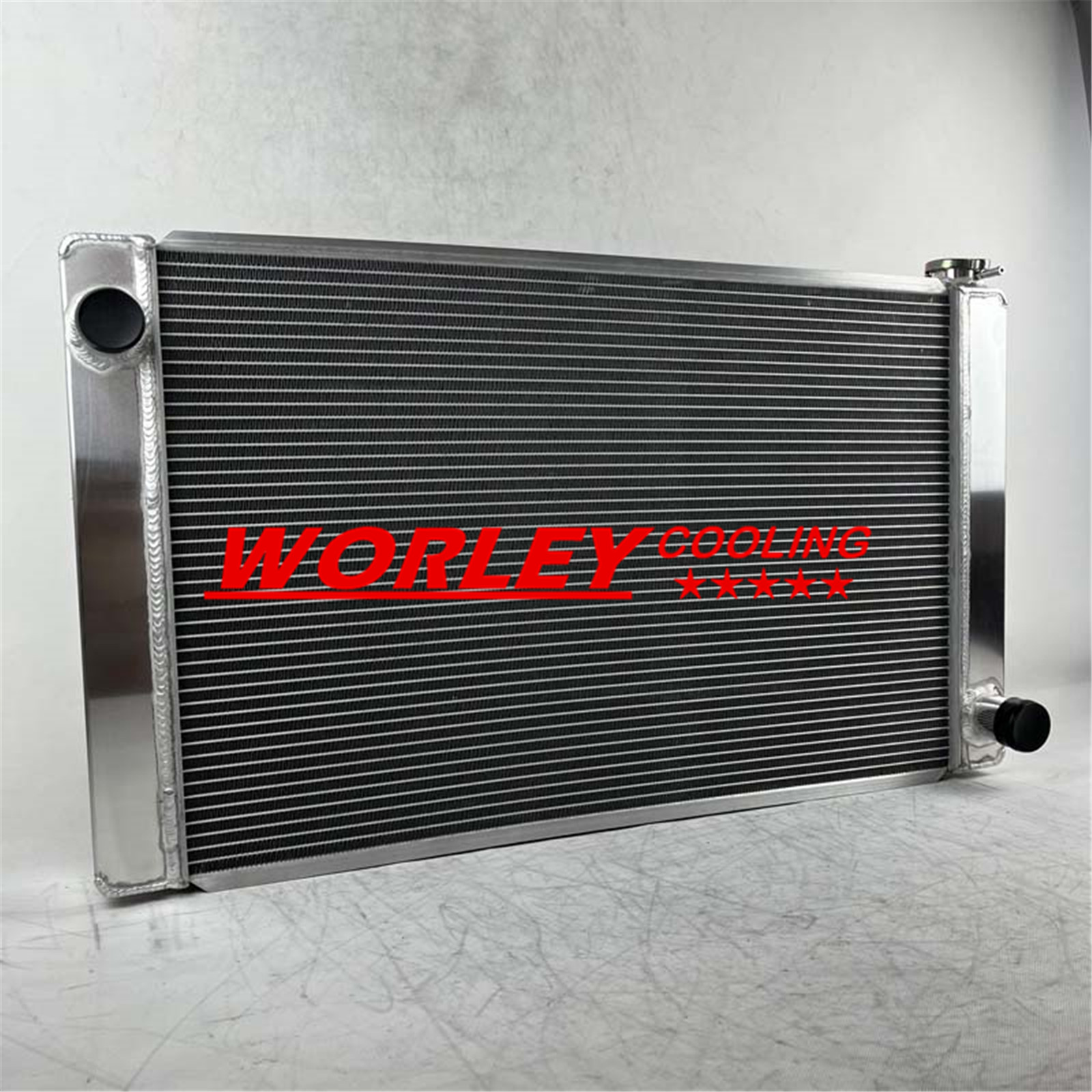 NJ-3 Row Universal Crossflow 28" Core Radiator Chevrolet Config #UN28 ...