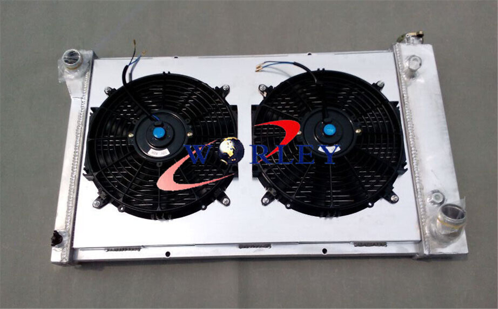 NJ-5 ROW Radiator + Shroud For 67-72 Chevy C/K C10 C20 C30 Pickup Truck ...