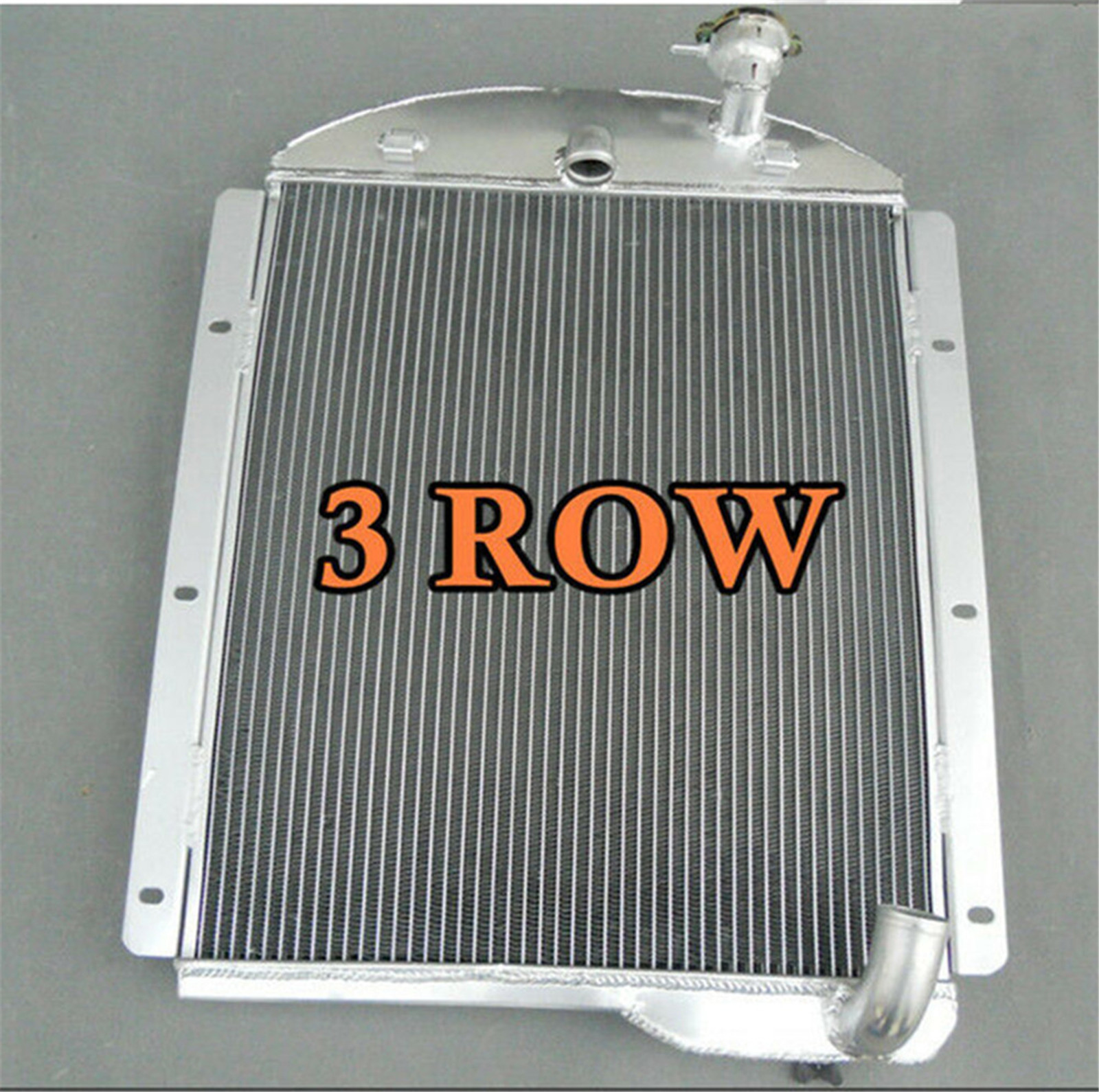 NJ-3Row Aluminum Radiator For 1941-46 Chevy Truck With Chevy Conversion ...