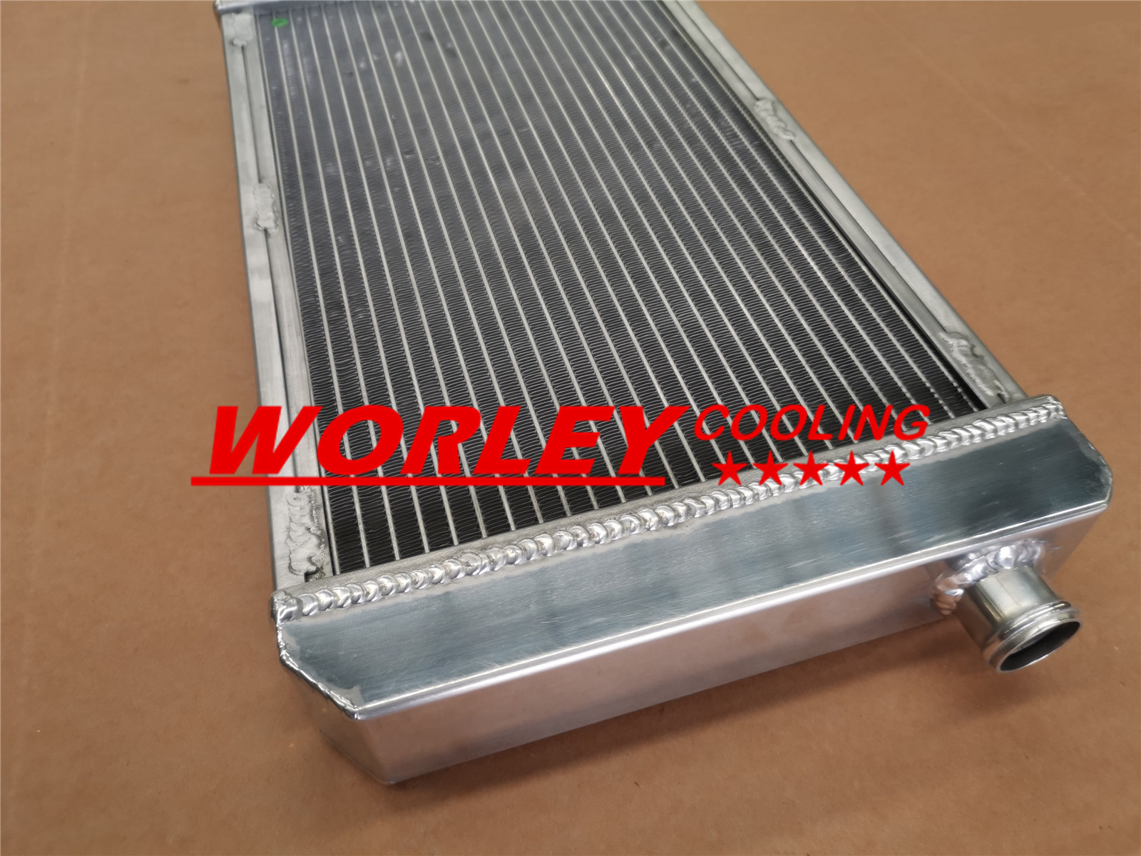 CA-2ROW Aluminum Radiator & FAN for MG Midget 1500 MT 1974-1980 75 76 ...