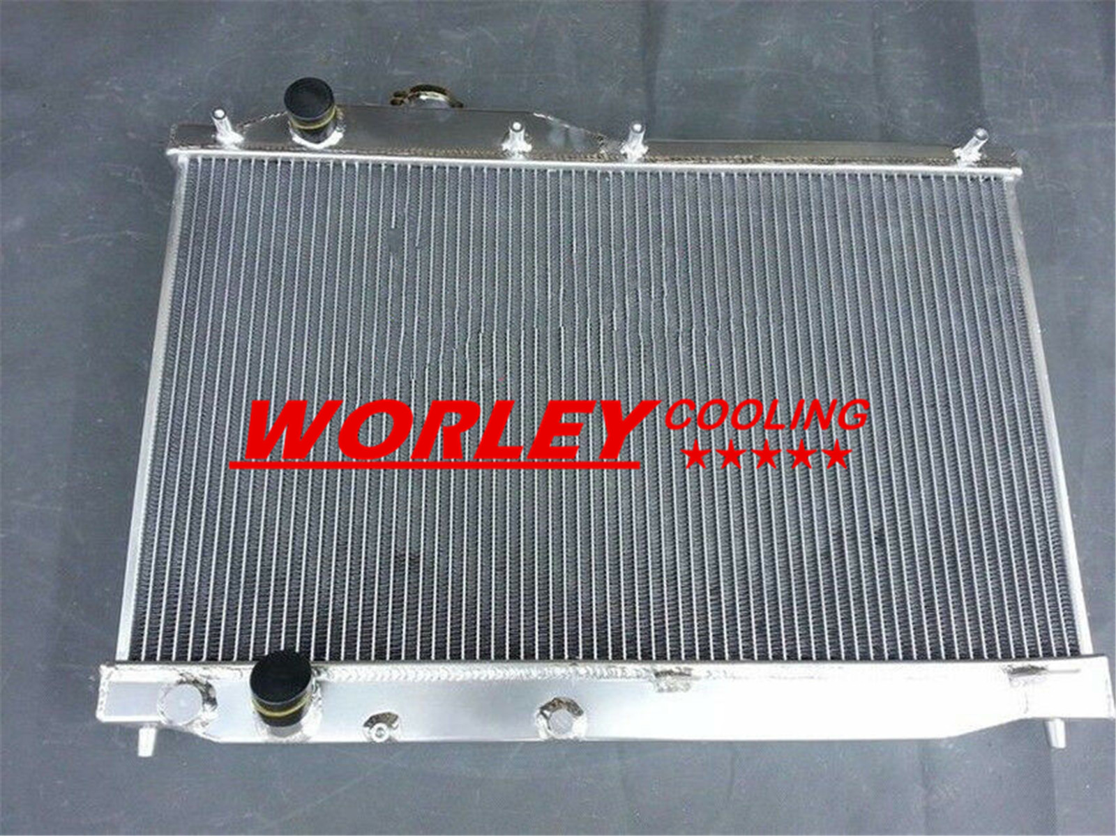 VIC-2ROW Aluminum Radiator for 2000-2009 Honda S2000 01 02 03 04 05 06 ...