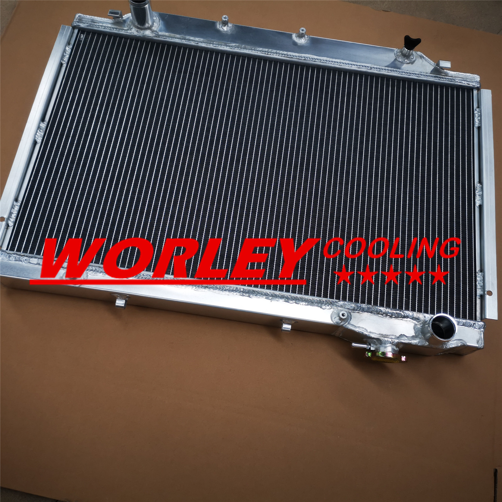 3row Radiator for Land cruiser HDJ80 HZJ80 1HZ/1HD 4.2 TD Diesel 90-97 ...