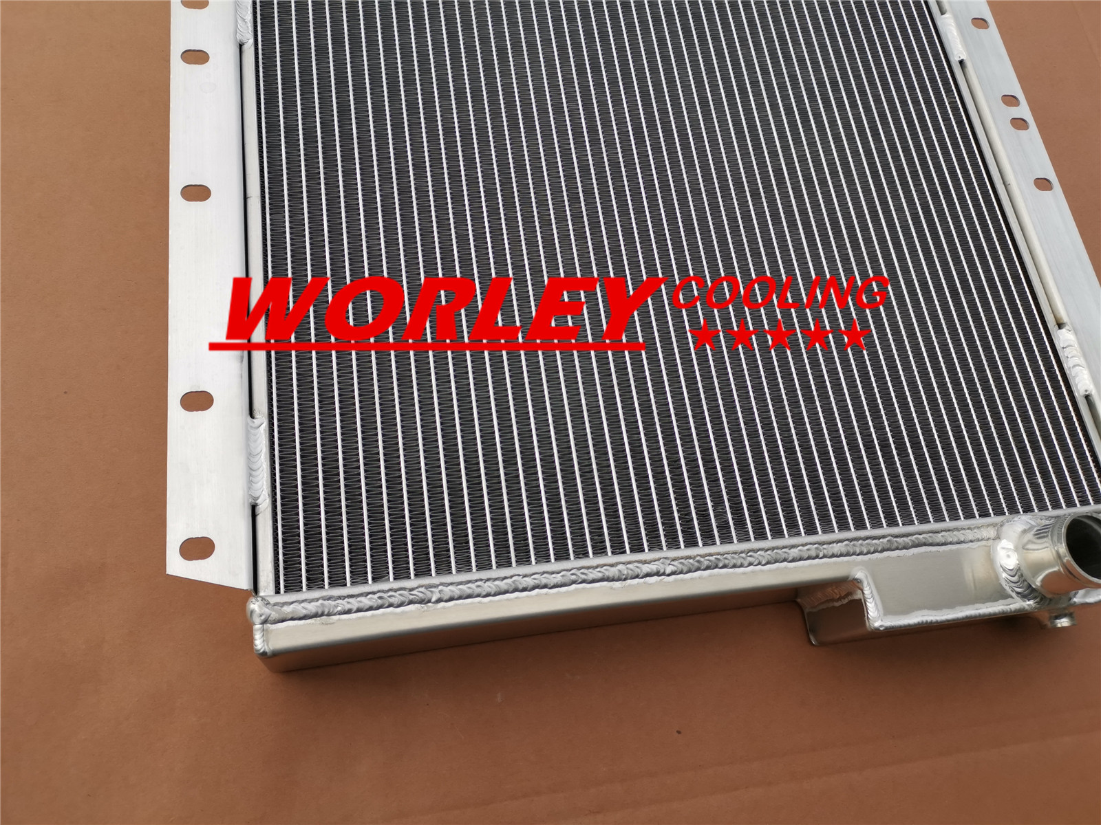 CA-3 Rows Aluminum Radiator For Toyota FJ40 FJ45 PETROL LandCruiser ...