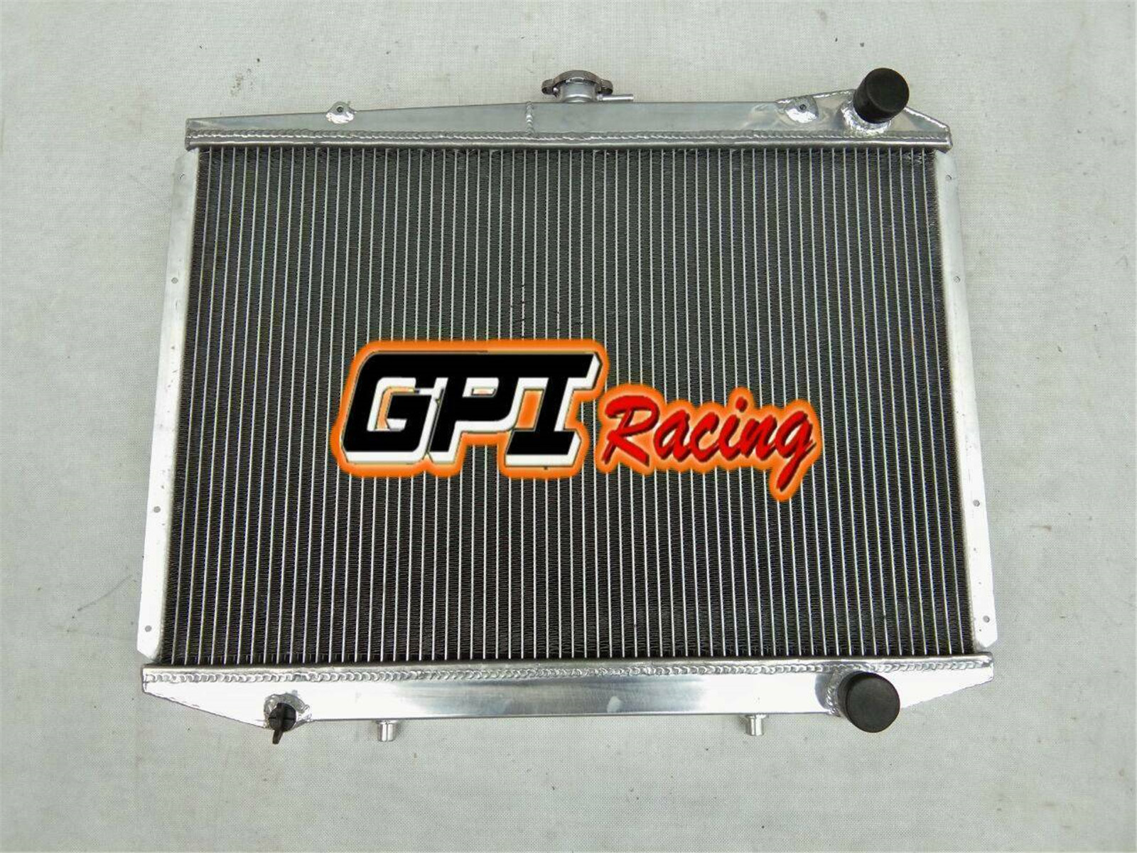 3 row aluminum radiator for Nissan D21 2.4 3.0 1986-1994 manual 87 88 ...