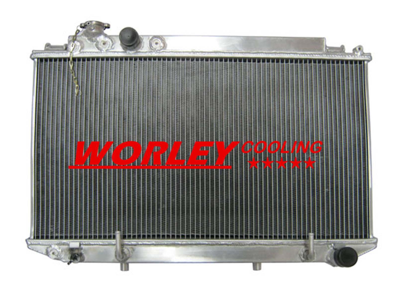 QLD-3 ROW Aluminum Alloy Radiator FOR 89-93 Toyota Cressida MX83 90 91 ...