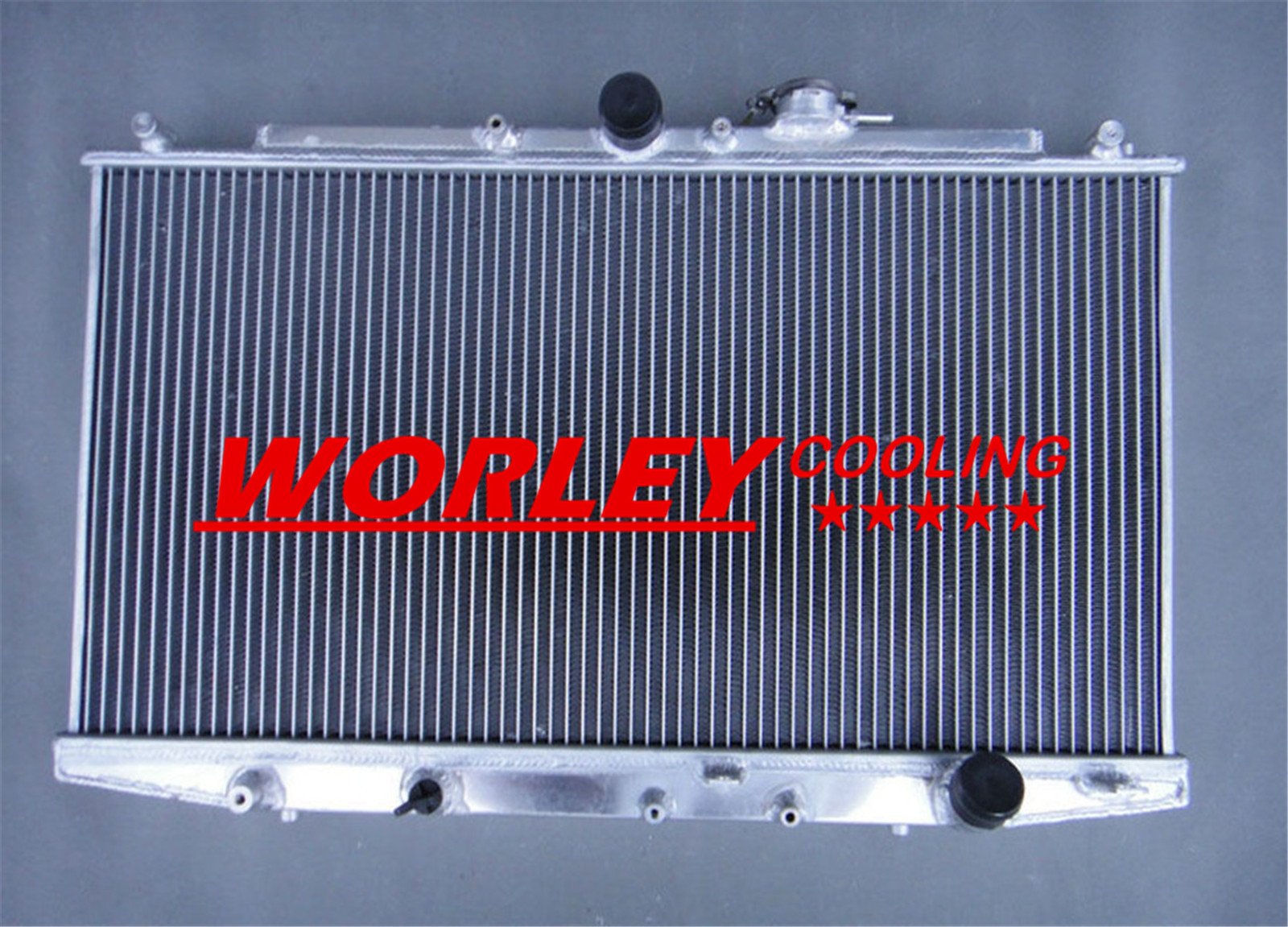 NJ-Aluminum Radiator for HONDA 1.6L/1.8L D16B/F18B engine 1998 1999 ...