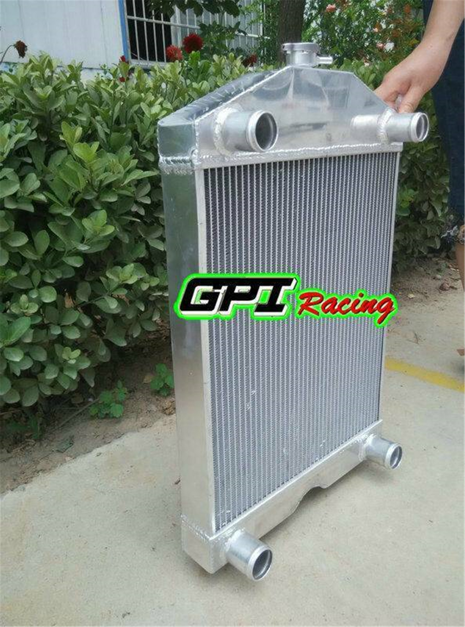 2 Row Aluminum Radiator for Ford 2N 8N 9N tractor w/flathead V8 engine ...