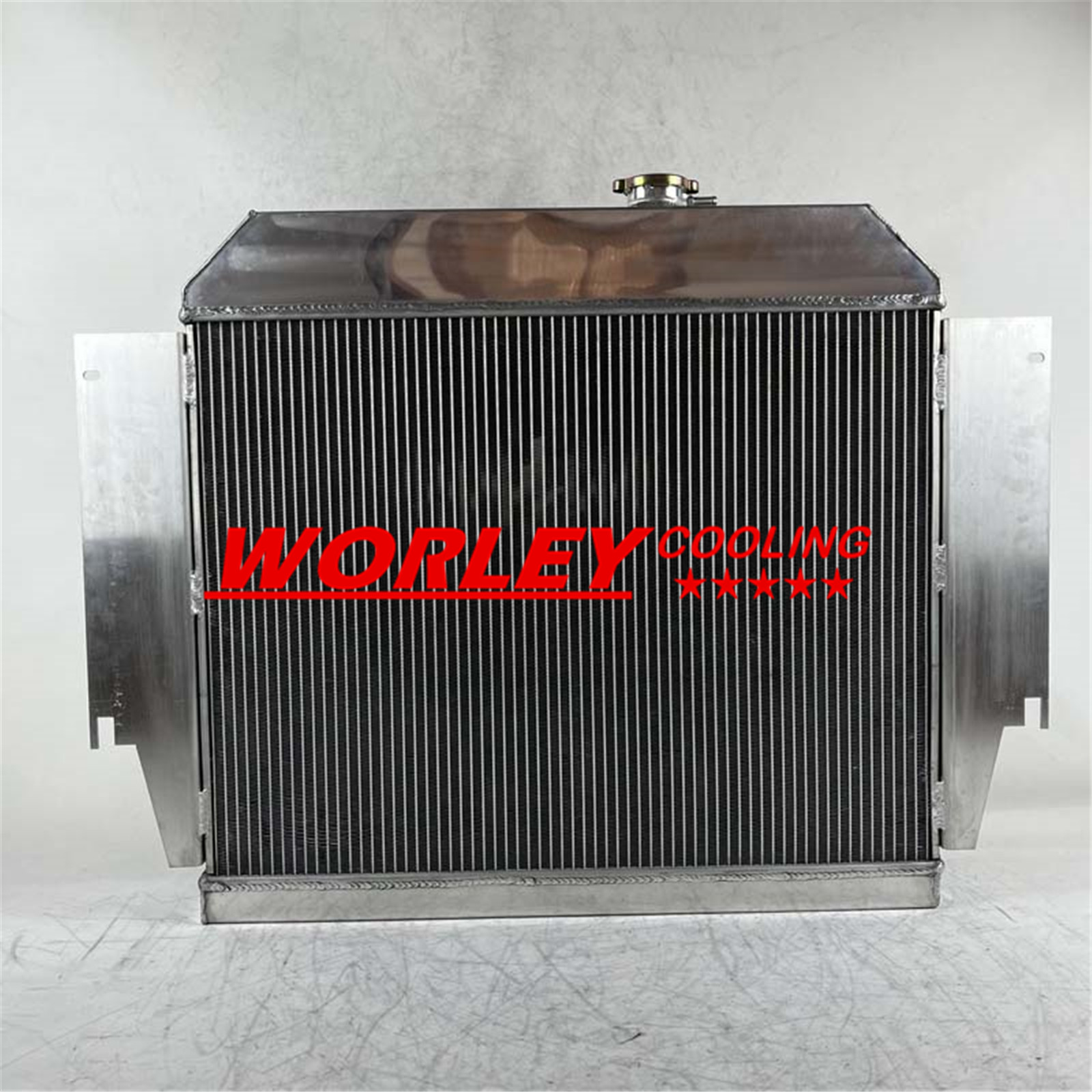 NJ-3 row Aluminum Radiator for Ford E-100 Econoline V8 Engine 1979-1983 ...