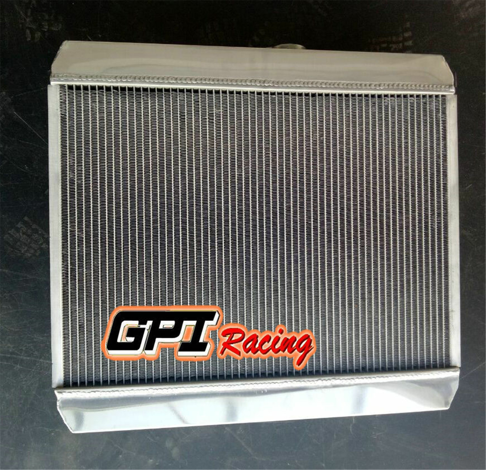 NJ-4ROW Aluminum Radiator FOR Jaguar 4.2L XKE E-Type Series 2 1969 1970 ...