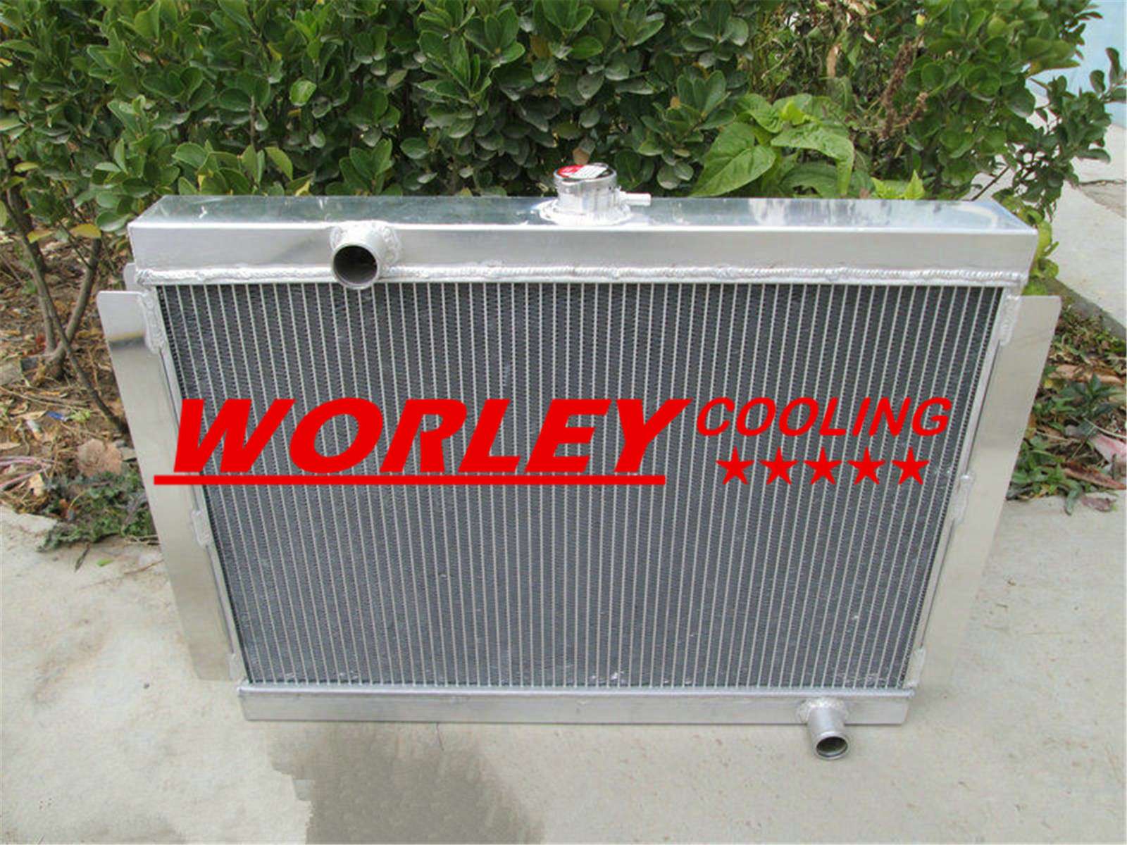 NSW-3ROW ALUMINUM RADIATOR FOR 1975-78 Nissan Datsun 280Z 2.8L L28E I6 ...