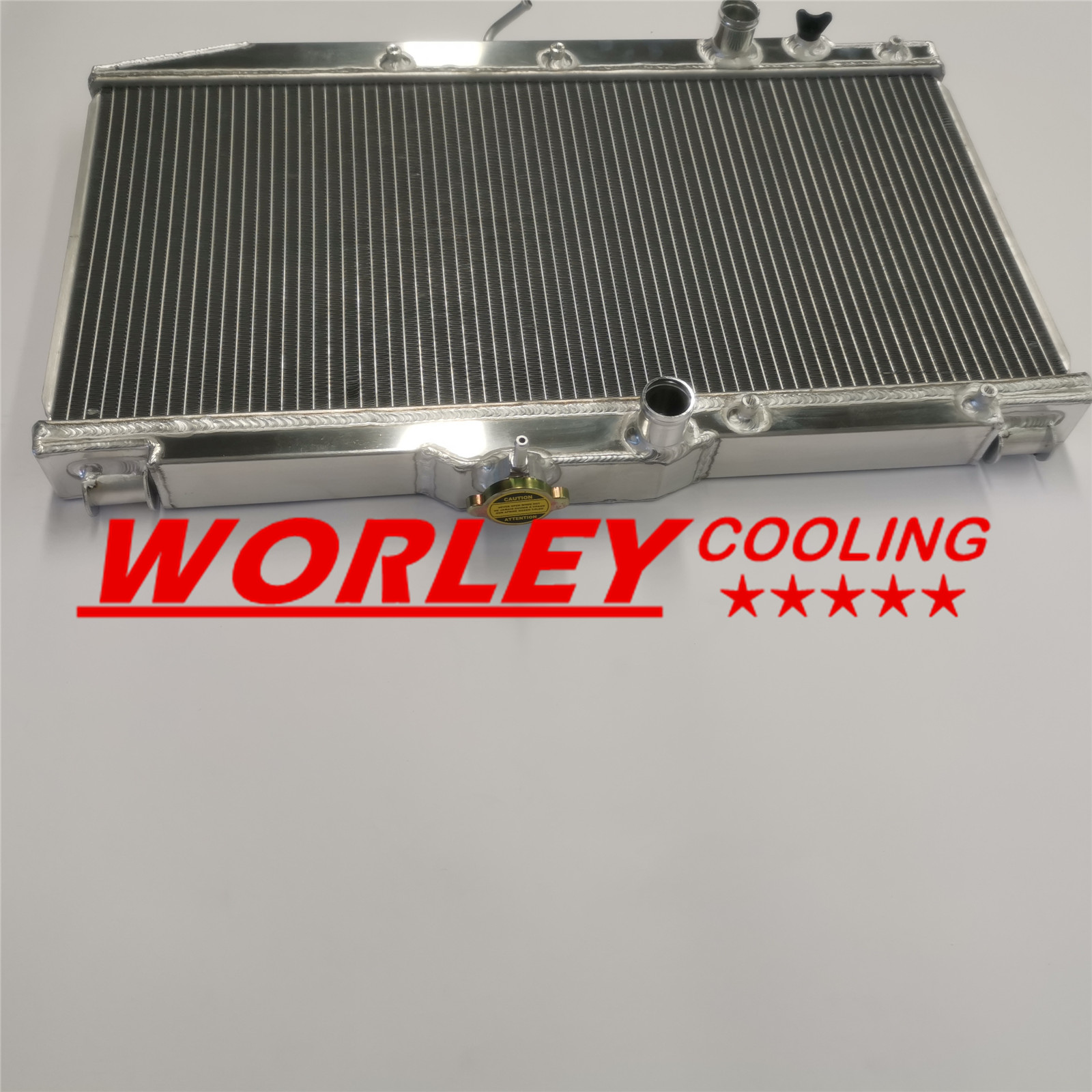VIC-Aluminum Radiator for Toyota Corolla AE90 AE92 AE94 89-94 90 91 92 ...