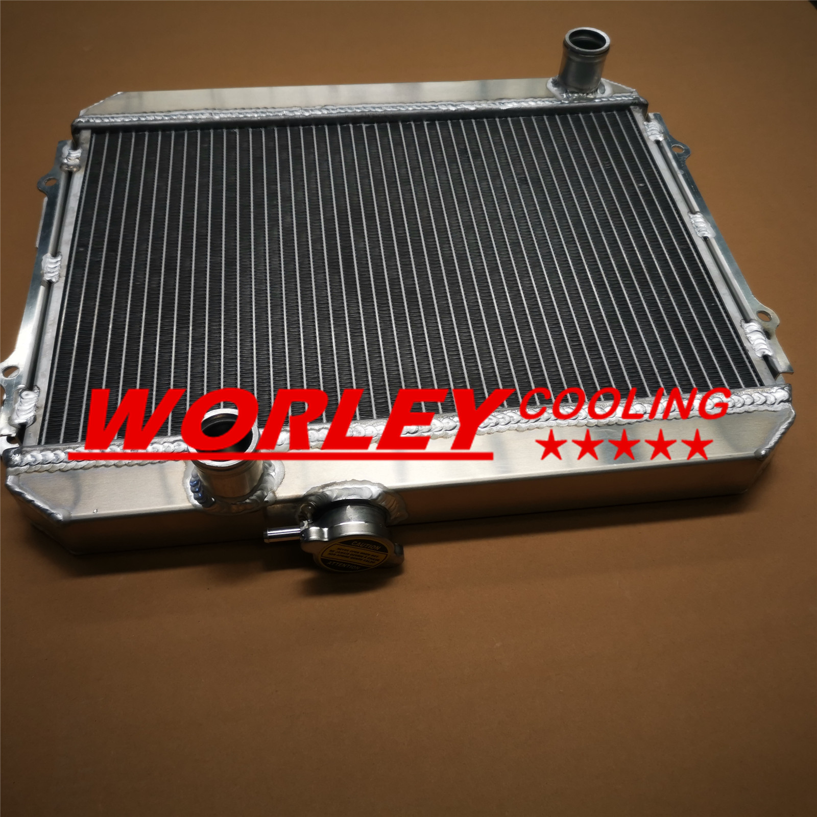 3ROW Aluminum Radiator for Toyota Corolla KE30 KE38 KE55 KE70 1974-1985 ...