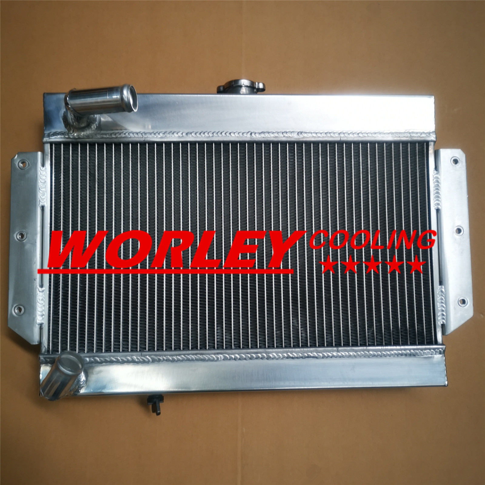 NJ-2 ROW 40MM ALUMINUM RADIATOR FOR MGB GT/ROADSTER TOP-FILL 1968-1975 ...