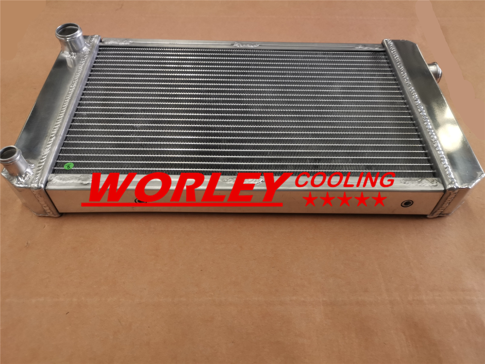 CA-2ROW Aluminum Radiator & FAN for MG Midget 1500 MT 1974-1980 75 76 ...