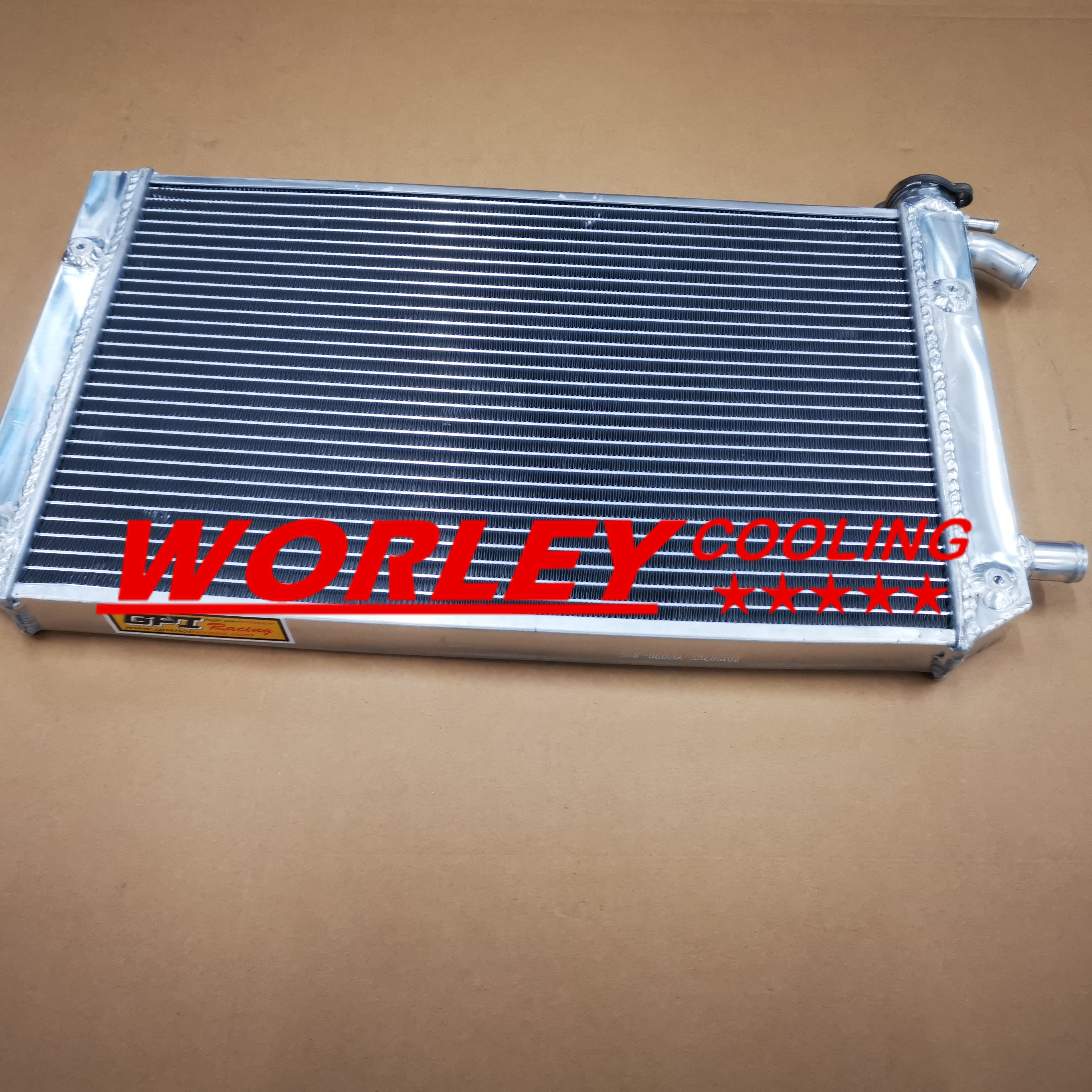 NJ-FOR wsp EML Jumbo Sidecar aluminum radiator with inlet/outlet the ...