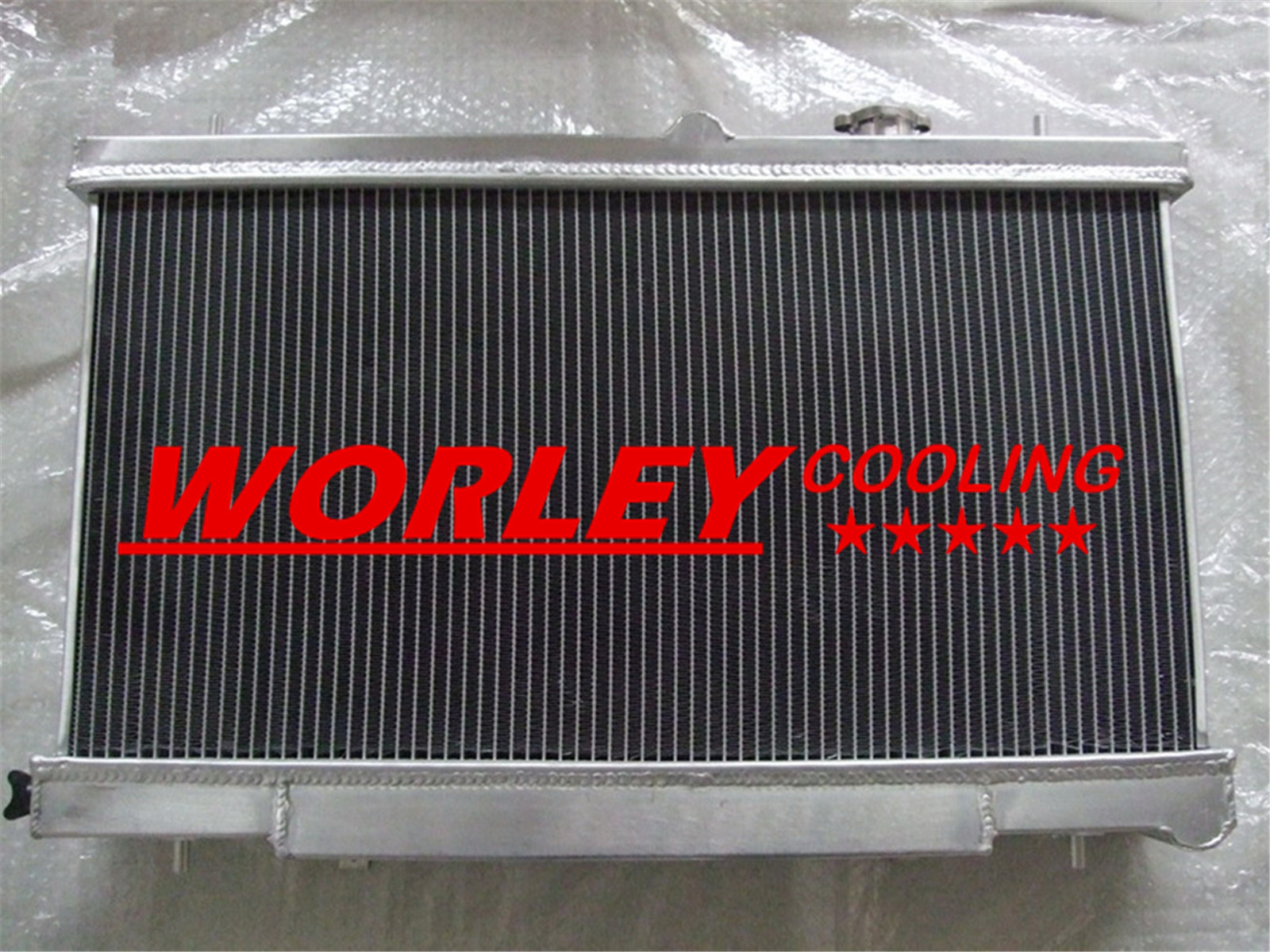 CA-3ROW Aluminum Radiator for Subaru Legacy GT B4 2.5 twin turbo 1999 ...