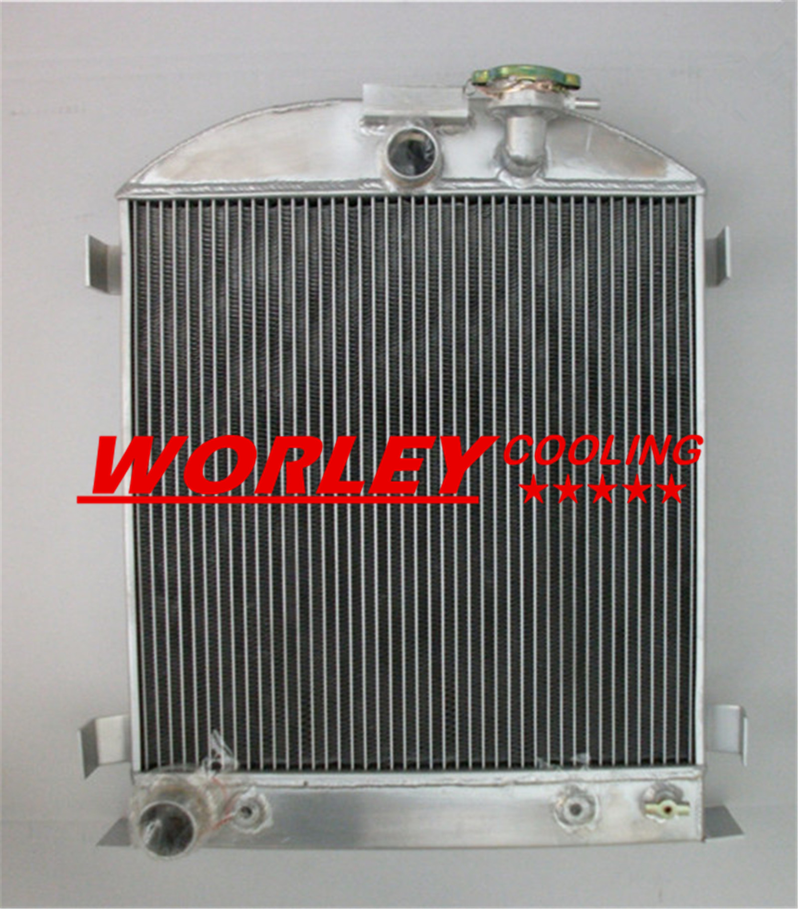 CA-3ROW ALLOY Radiator for Ford Chopped Engine low boy 1932 HEIGHT 22.5 ...