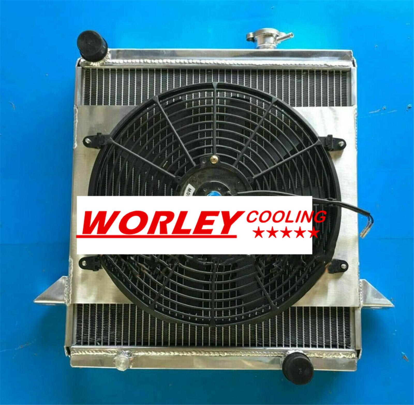 VIC-FOR Triumph TR6 roadster 2.5L 1969-1974 MT Aluminum Radiator ...